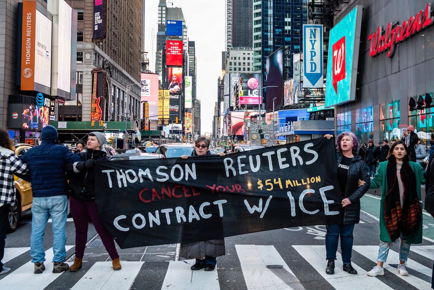 Thomson Reuters criticized by Minnesota workers for ICE contract
