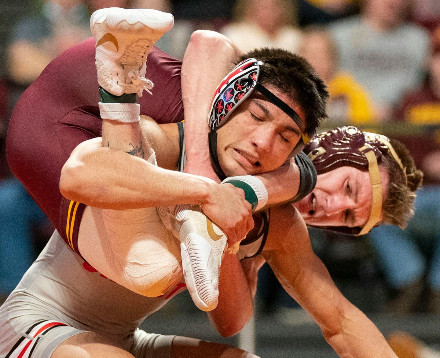 Gophers wrestlers Aaron Nagao and Michael Blockhus advance to finals in ...