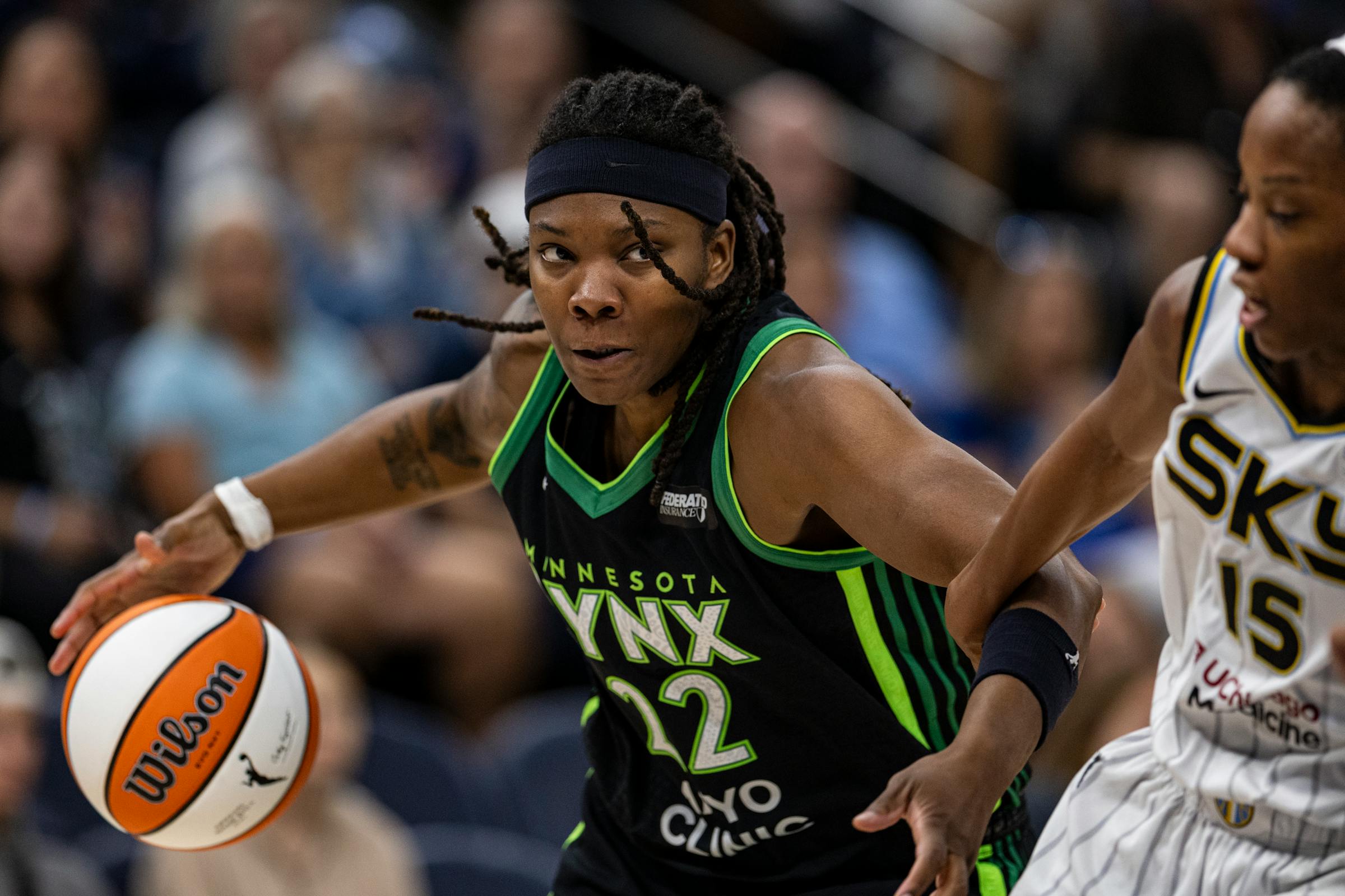 Myisha Hines-Allen and Minnesota Lynx headed to WNBA playoffs.