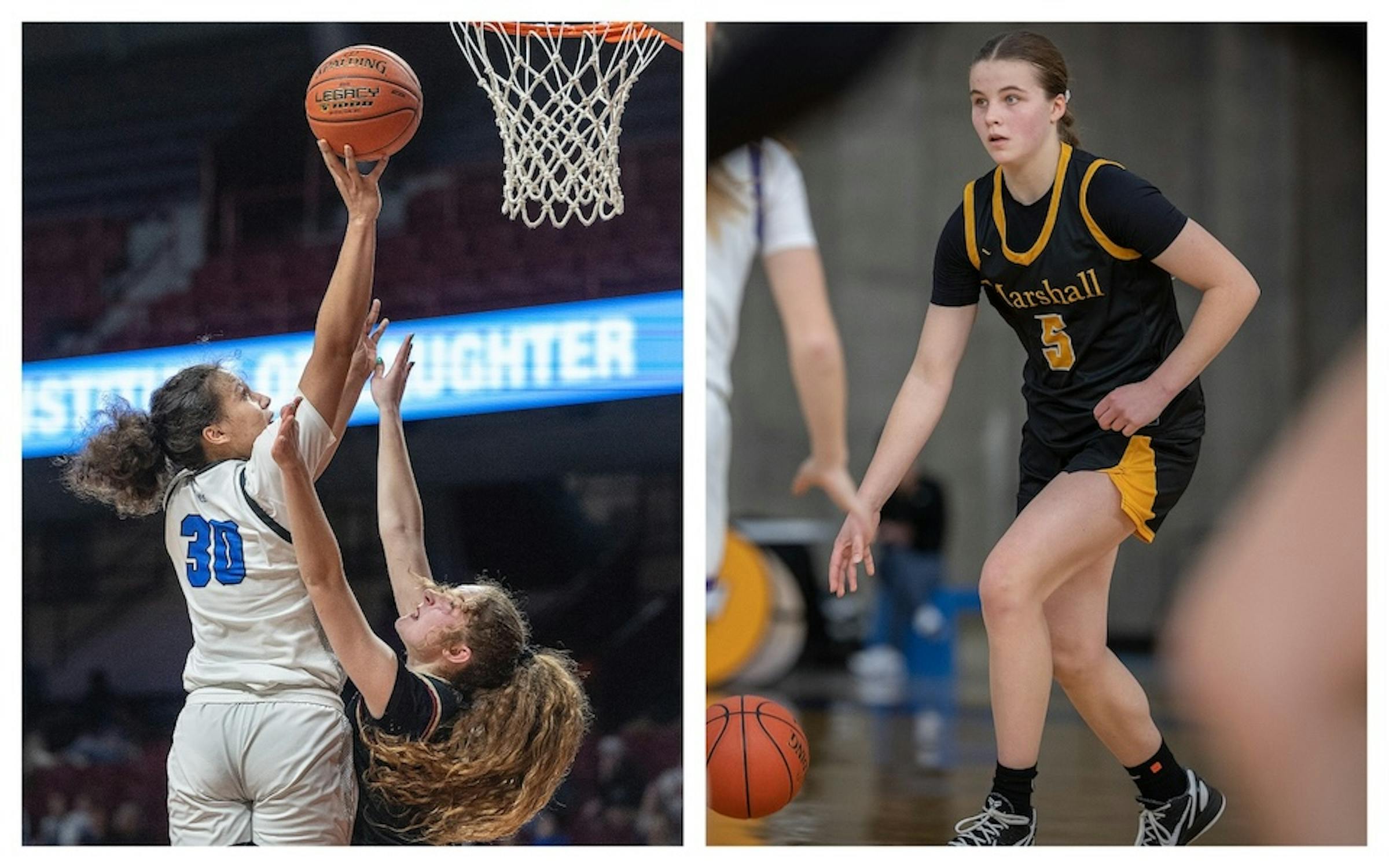 Watch Hopkins girls basketball vs. Chloe Johnson and Duluth Marshall