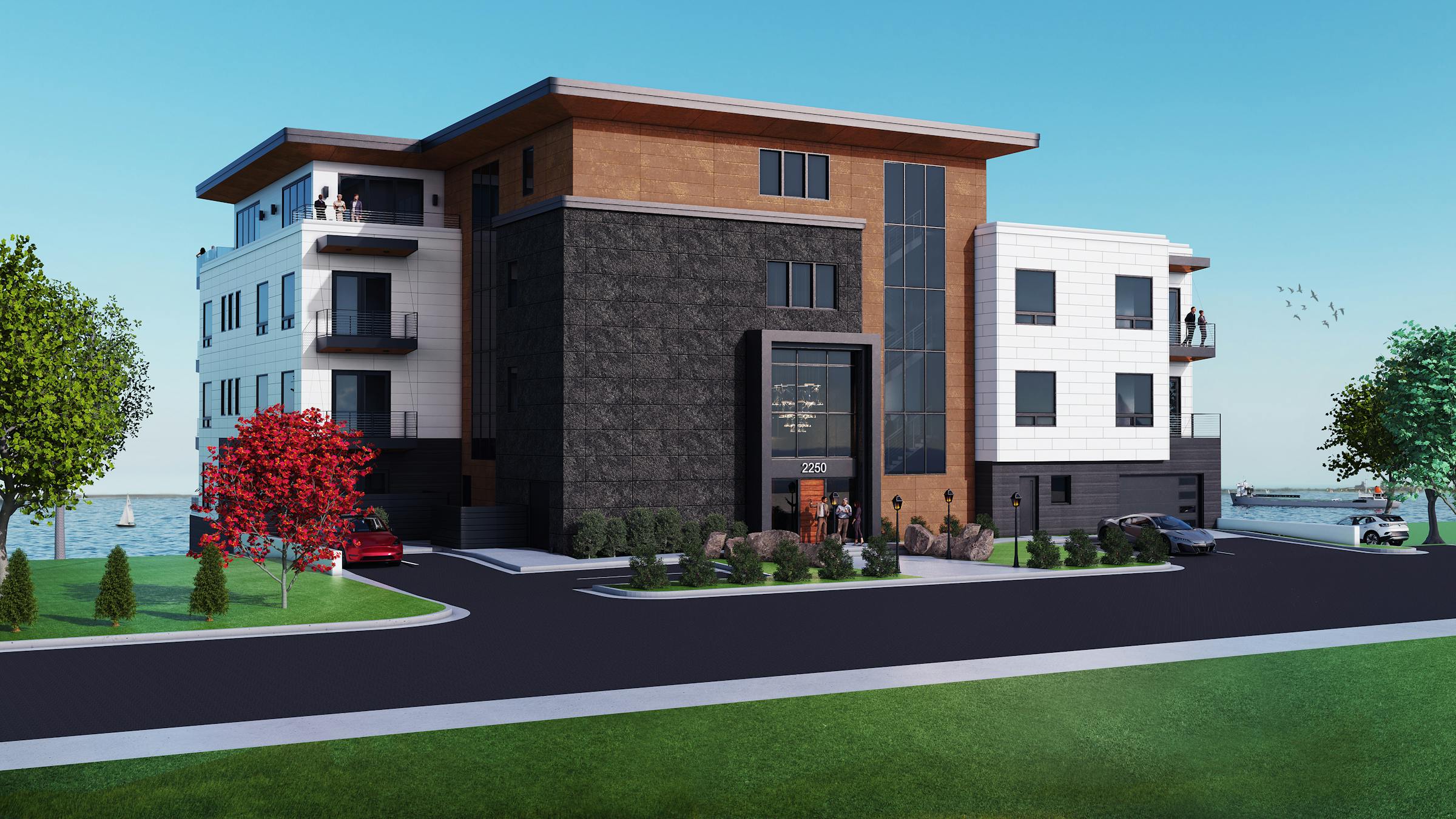 Duluth luxury condominium The Breakers on Water Street