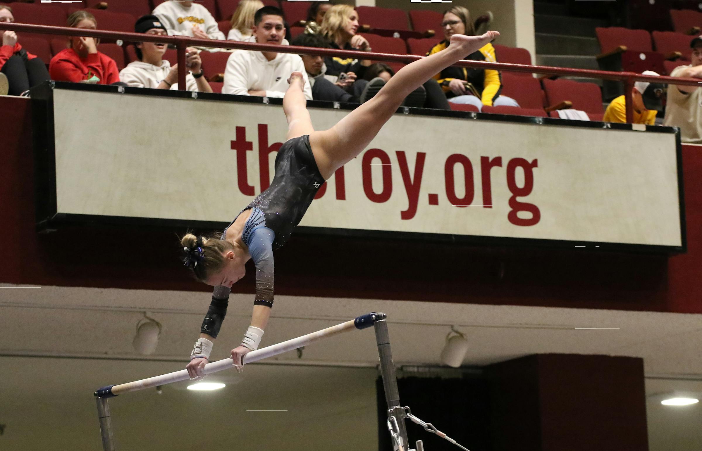 Becker springs a Class 1A surprise at high school gymnastics state ...