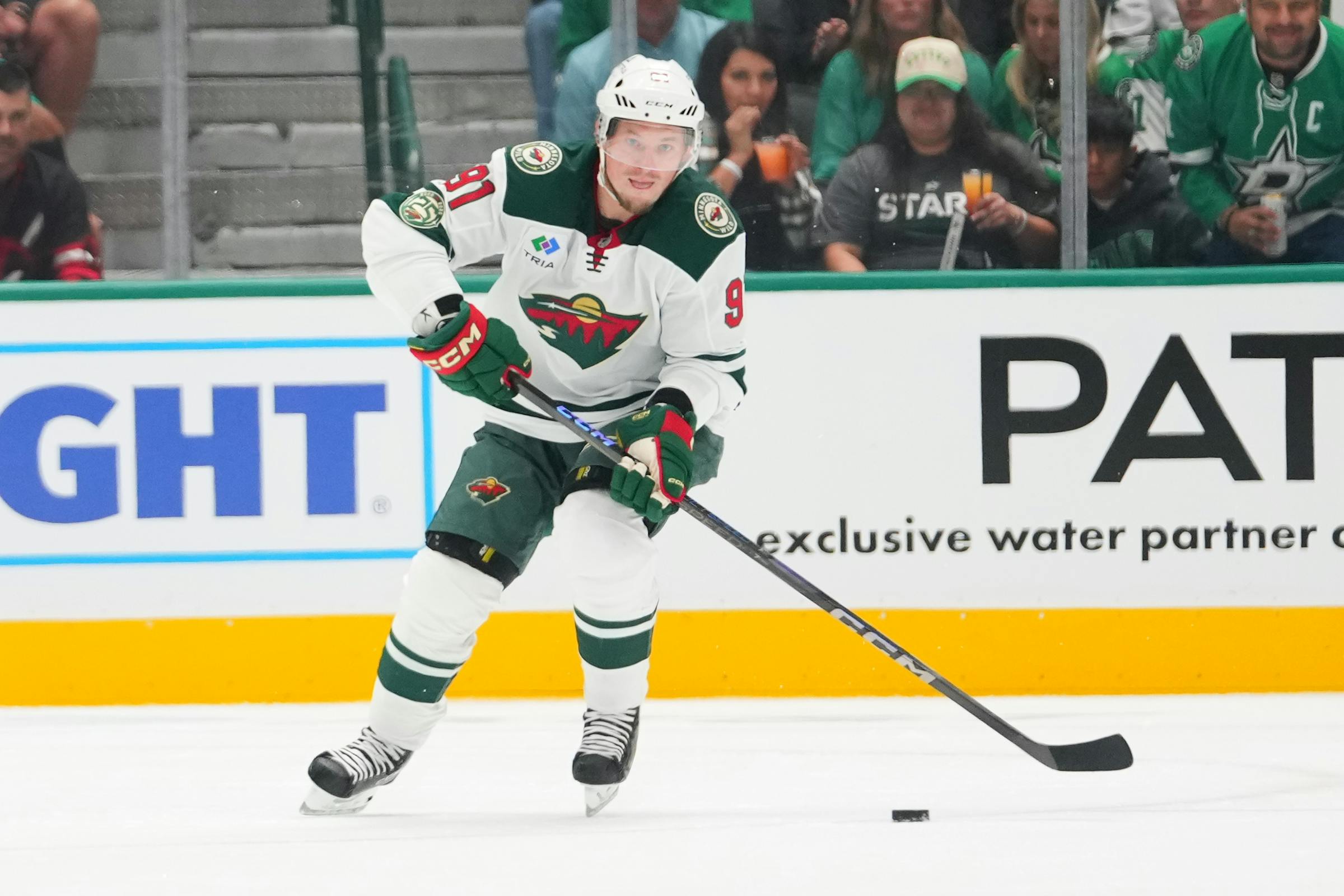 Vladimir Tarasenko provides a boost to Minnesota Wild power play