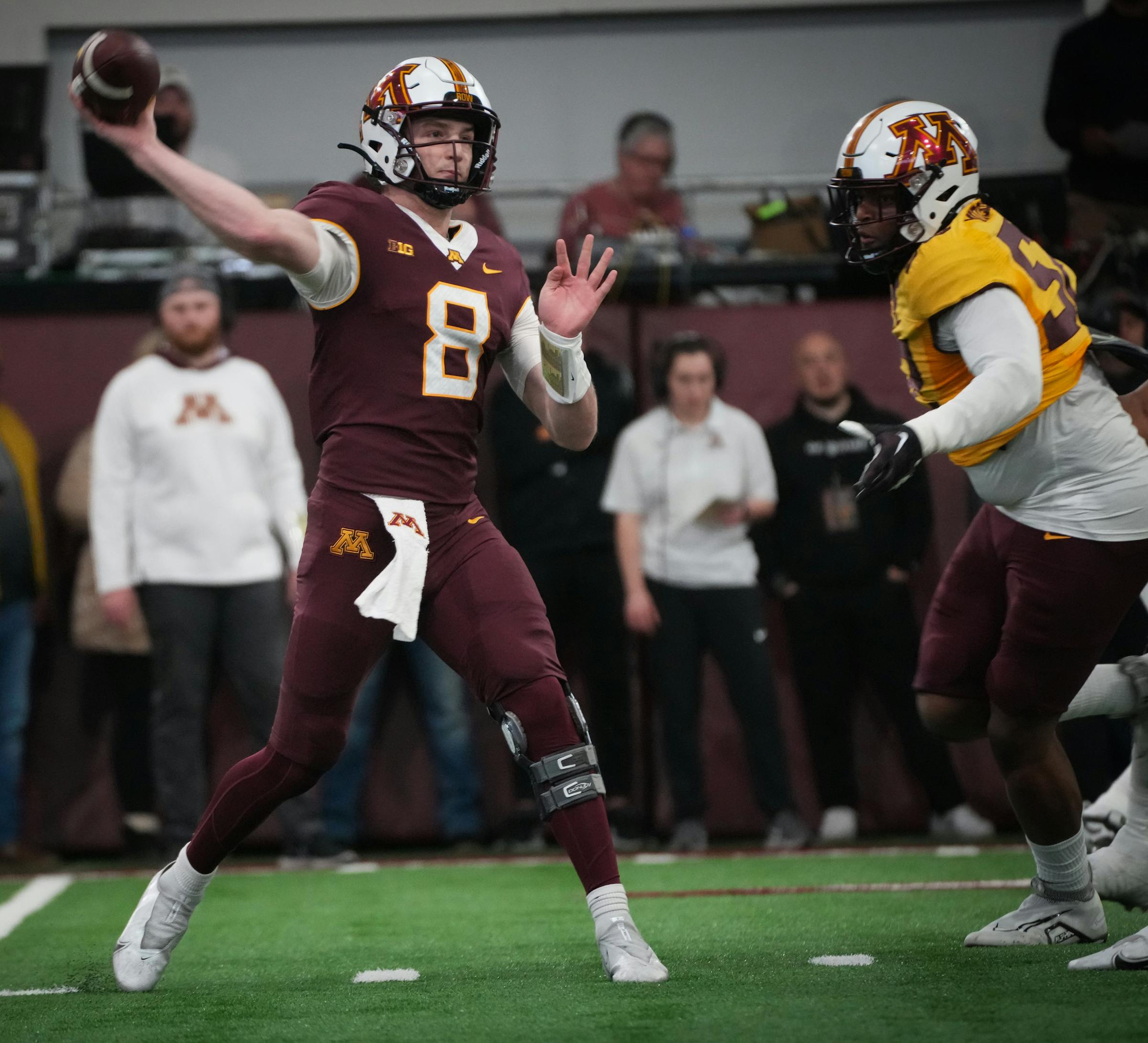 Offenses put up 70 points in Gophers' entertaining spring football game