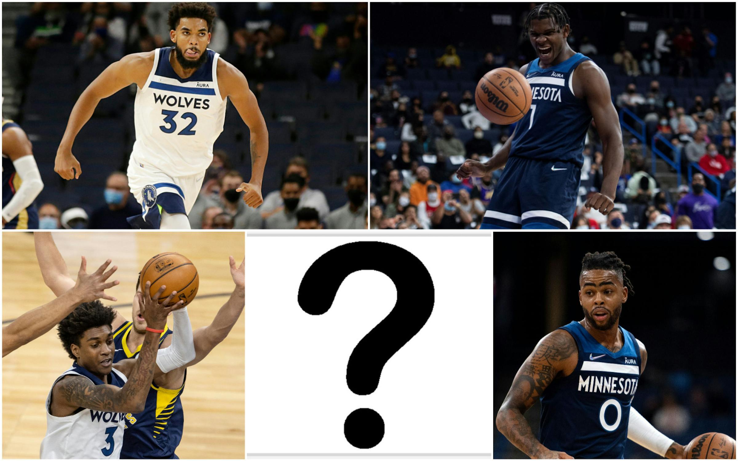 Timberwolves starting lineup set — except for the fifth spot