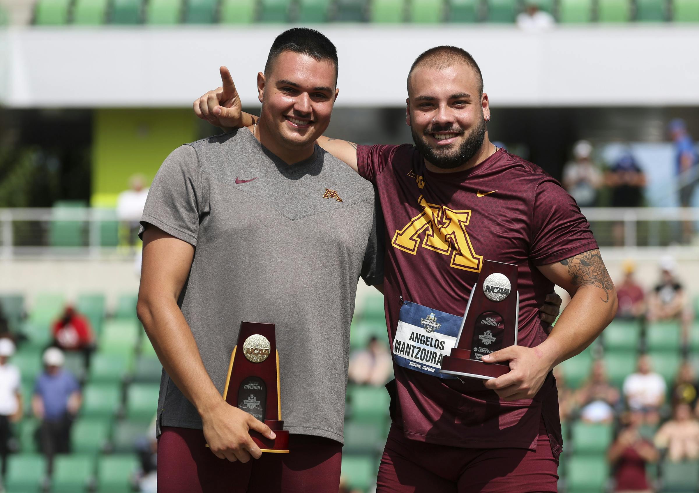 Gophers Kostas Zoltas, Angelos Mantzouranis go 1-2 at NCAAs