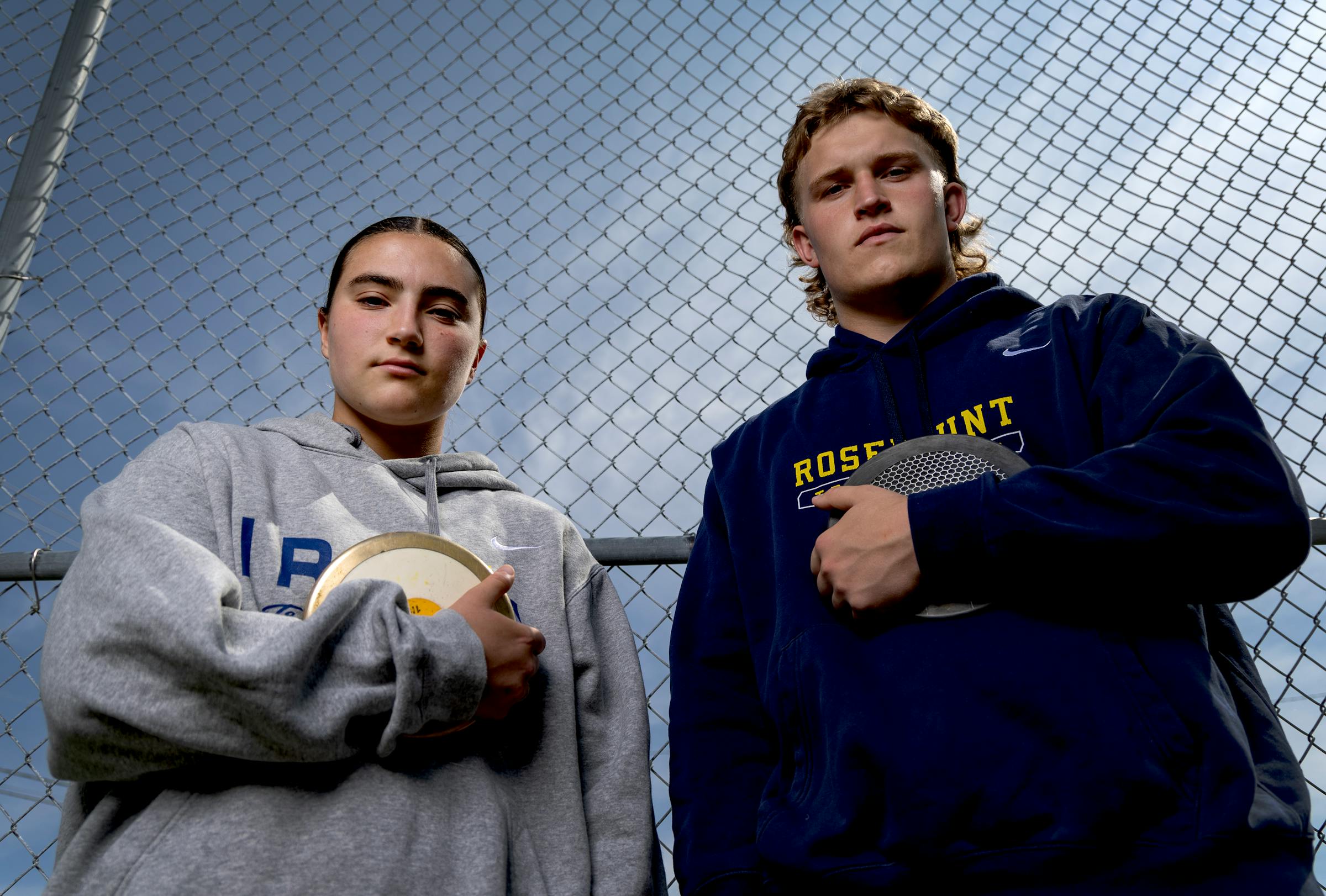 Rosemount throwers Jordan Hecht and Hayden Bills chase records in state ...