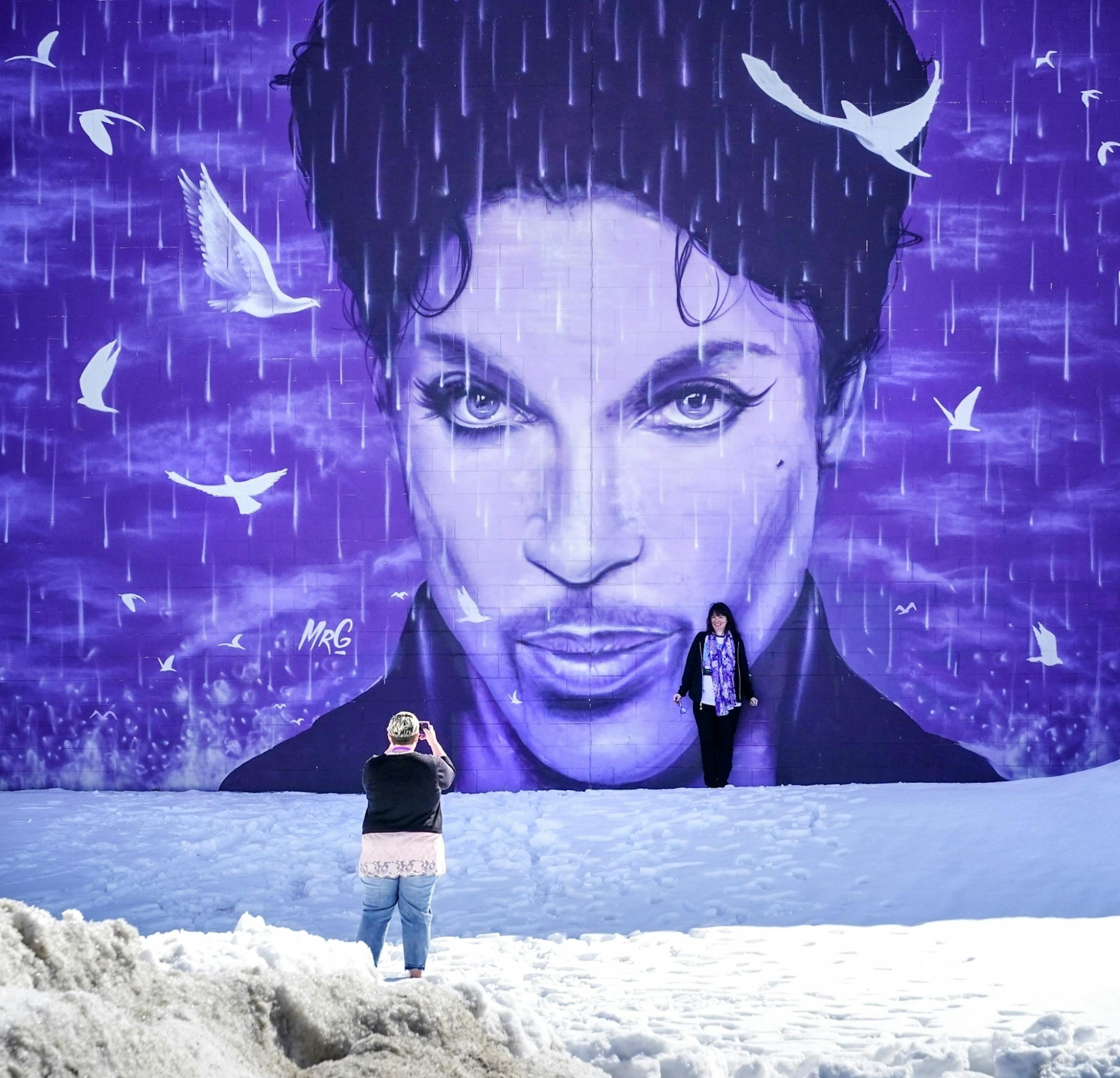 Prince fans converge on Paisley Park for a more celebratory Celebration
