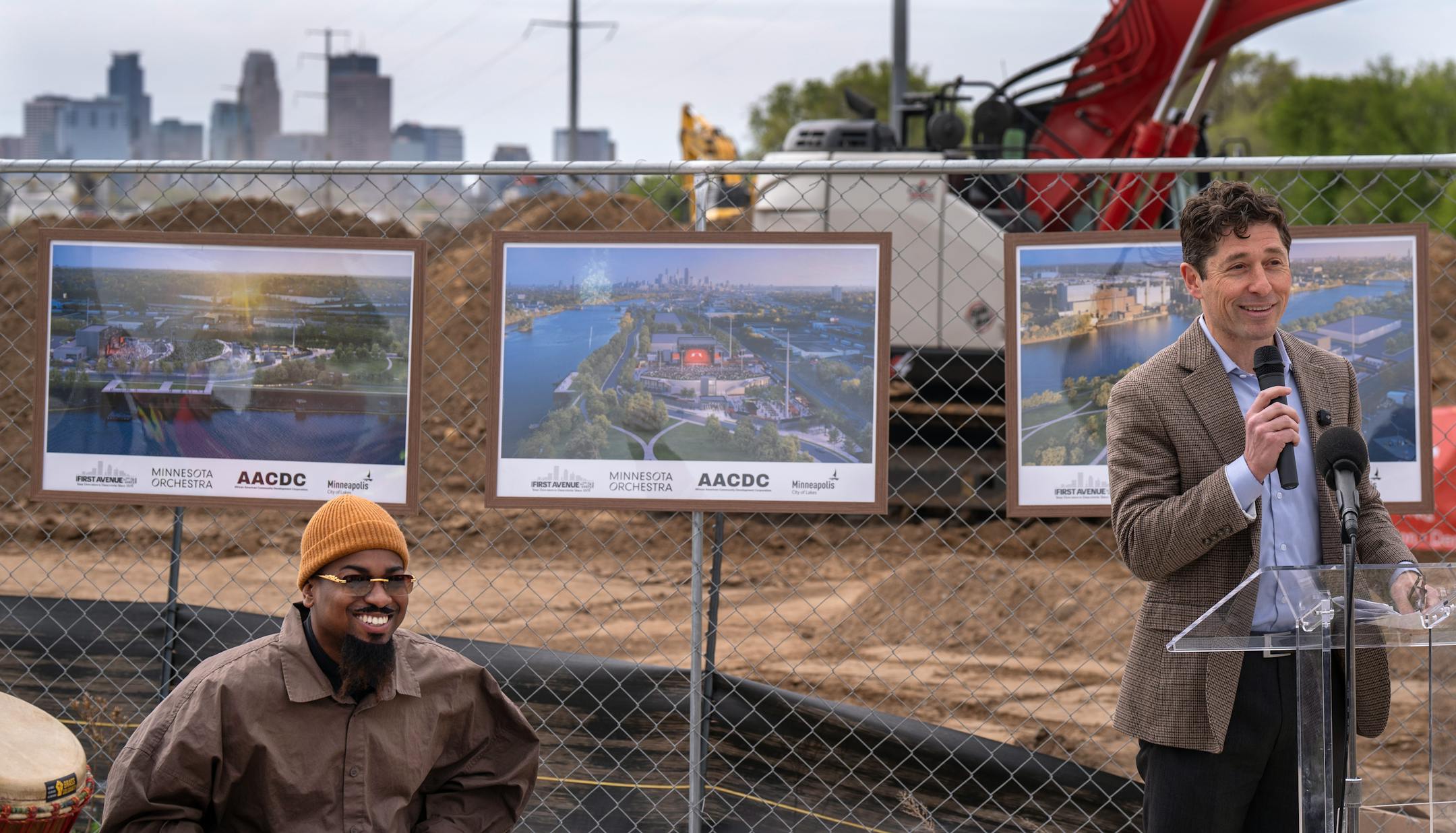 Minneapolis’ Upper Harbor amphitheater officially under construction