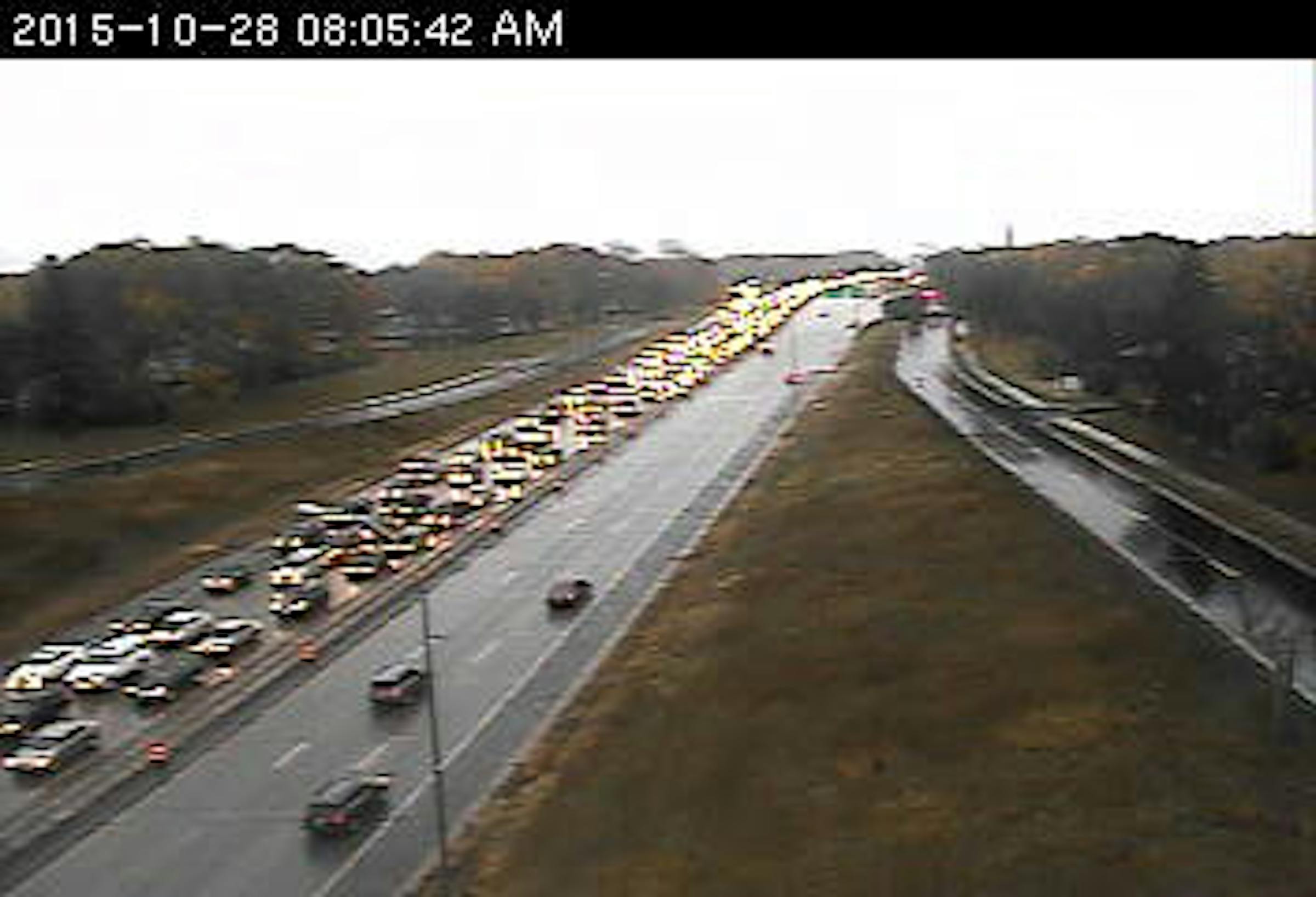 Hwy. 100 reopens after 3-hour shut down