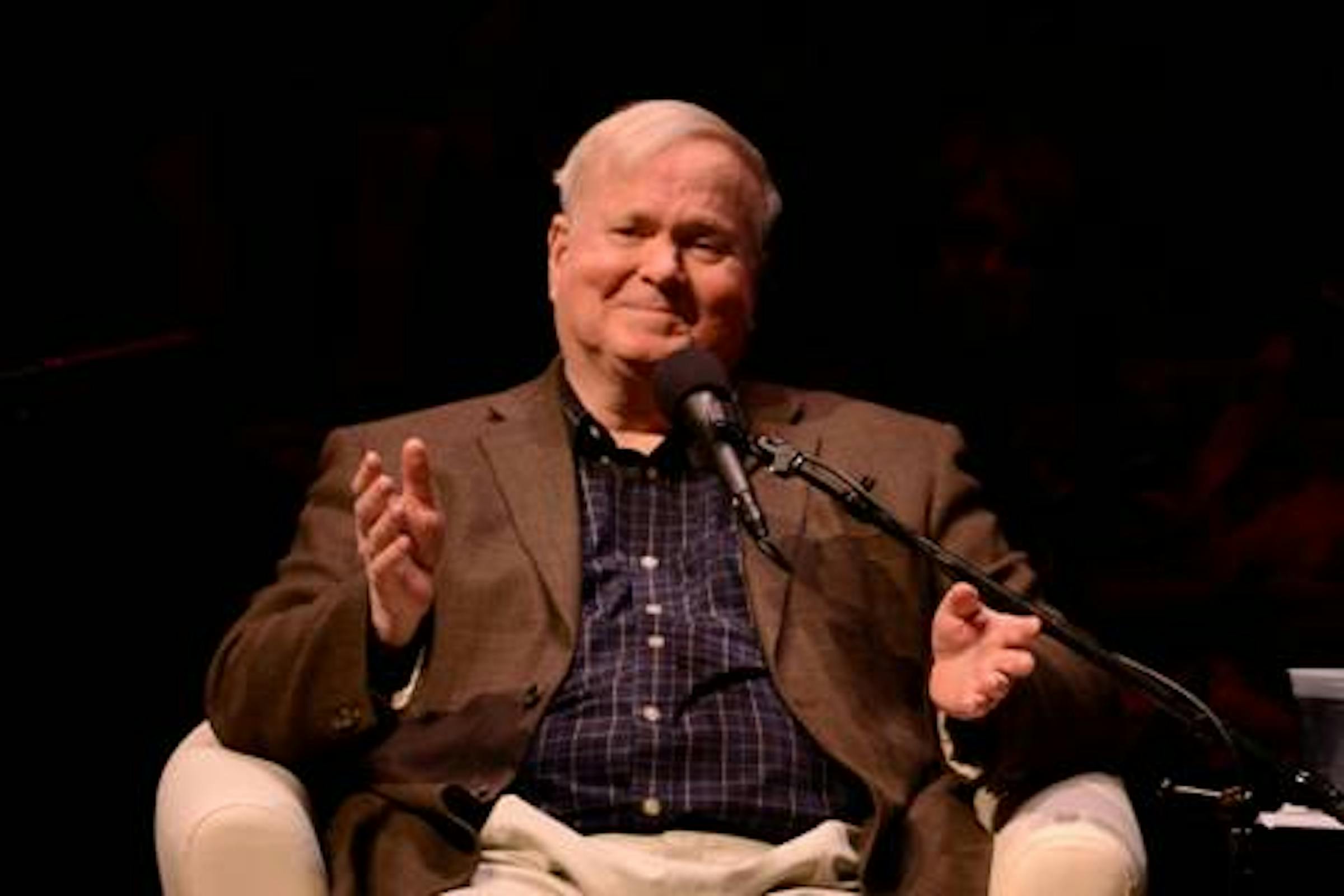 Mom, dad and Pat Conroy