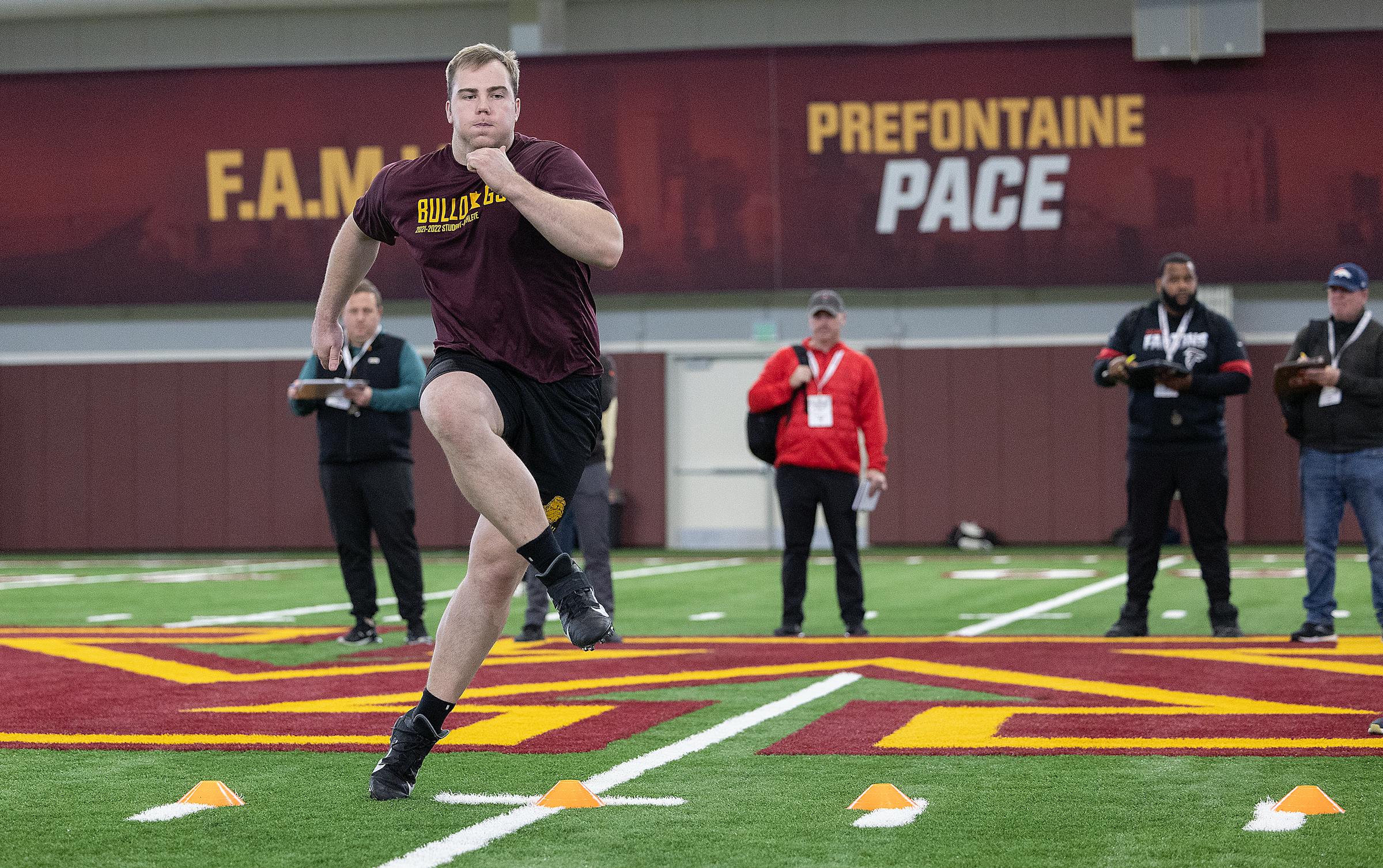 Brent Laing aiming to be the first NFL draft pick from Minnesota Duluth ...