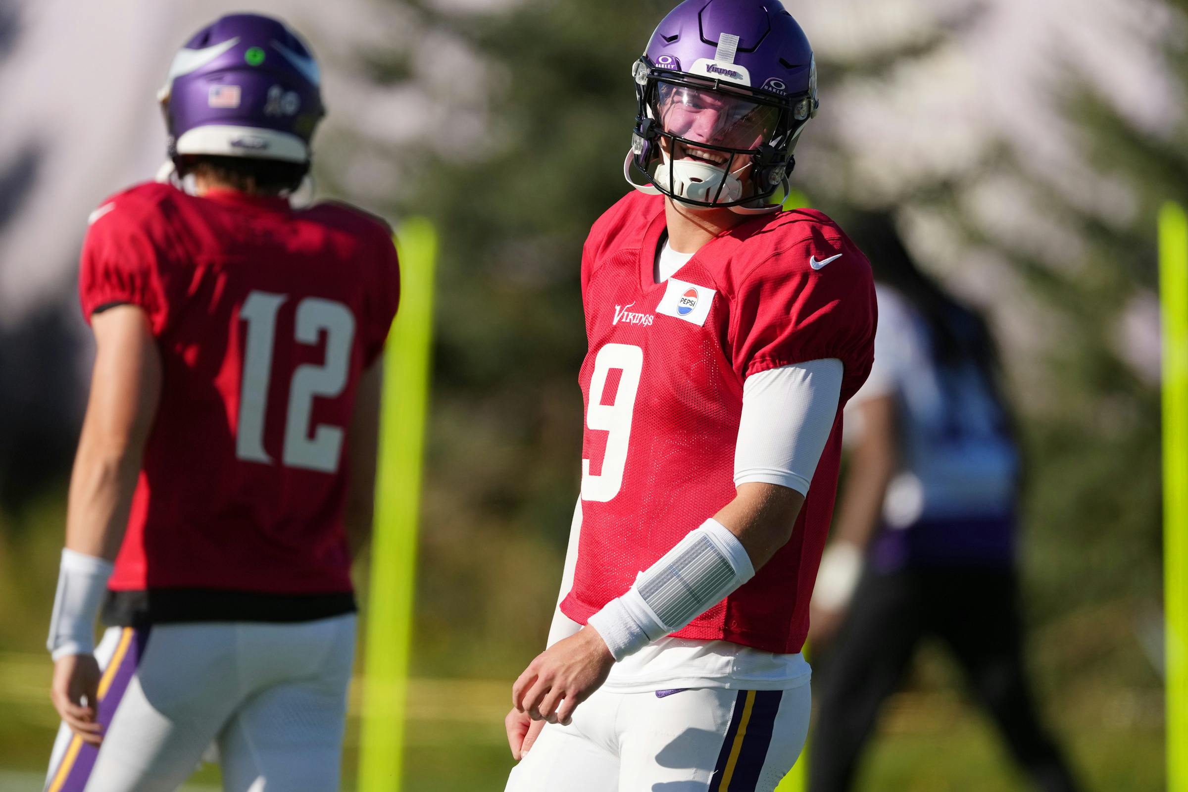 Vikings QB J.J. McCarthy calls return from injury a ‘little bit of a ...