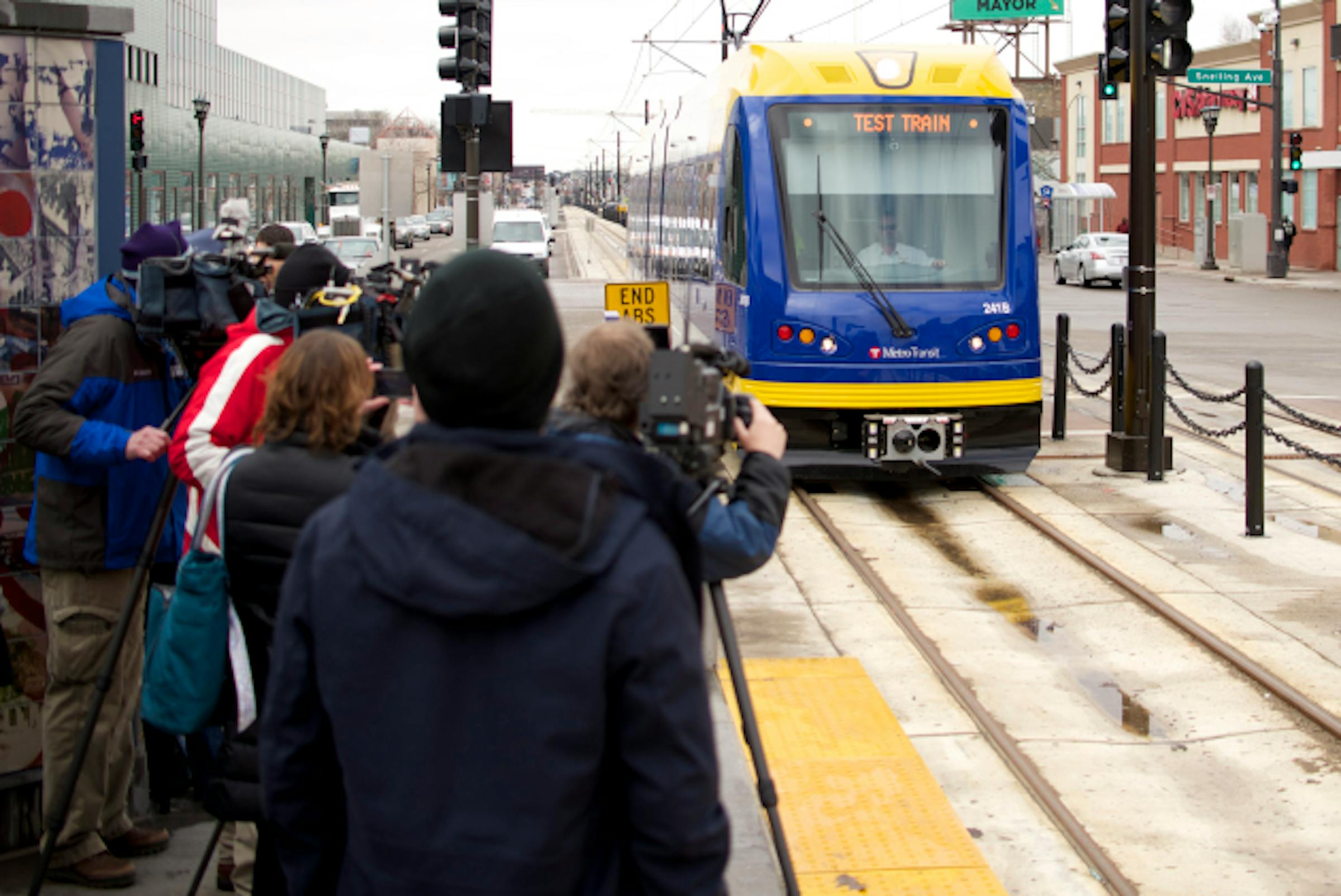 Police kick off safety campaign along Metro Green Line