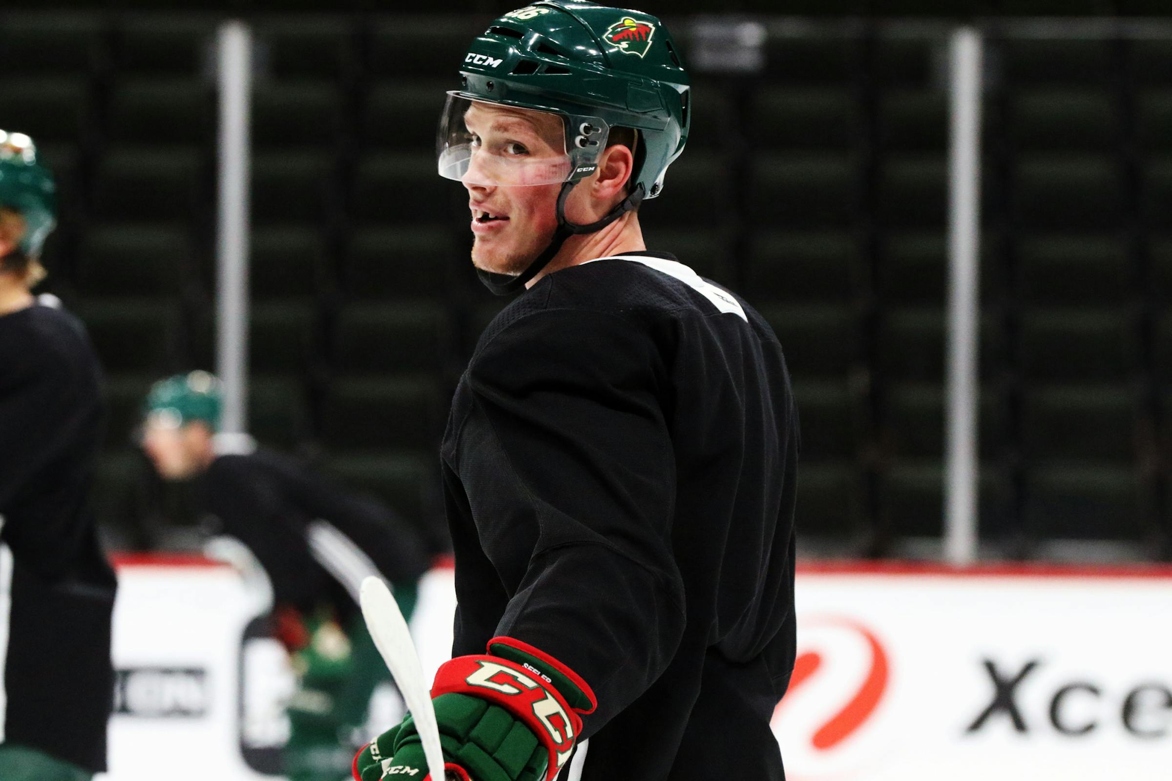 Wild players find 'spitting Chiclets' is part of the job