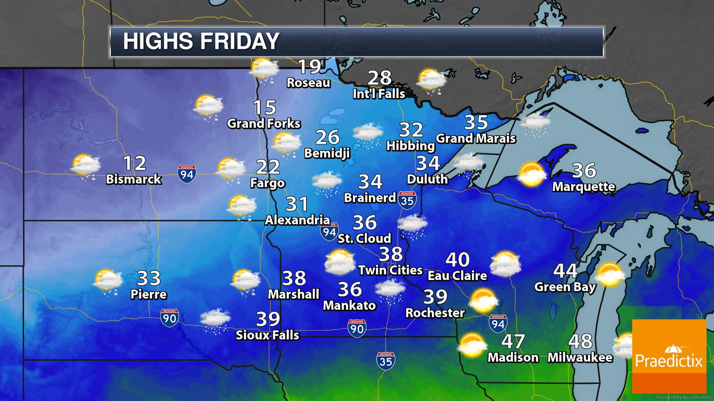 Watching Snow Moving Across The State Friday - Chilly For Saturday