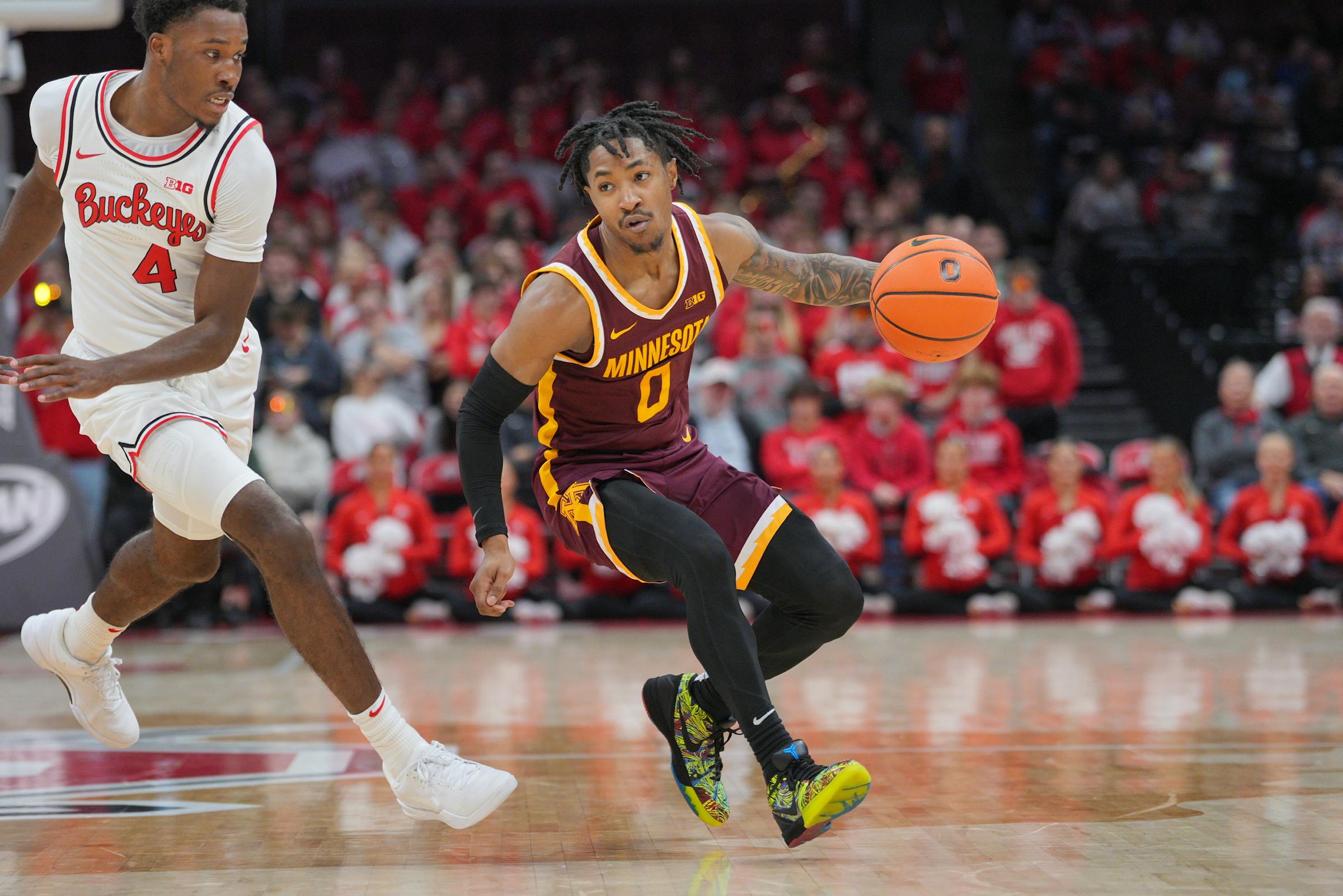 Gophers lose to Ohio State 84-74 despite Dawson Garcia's 36 points