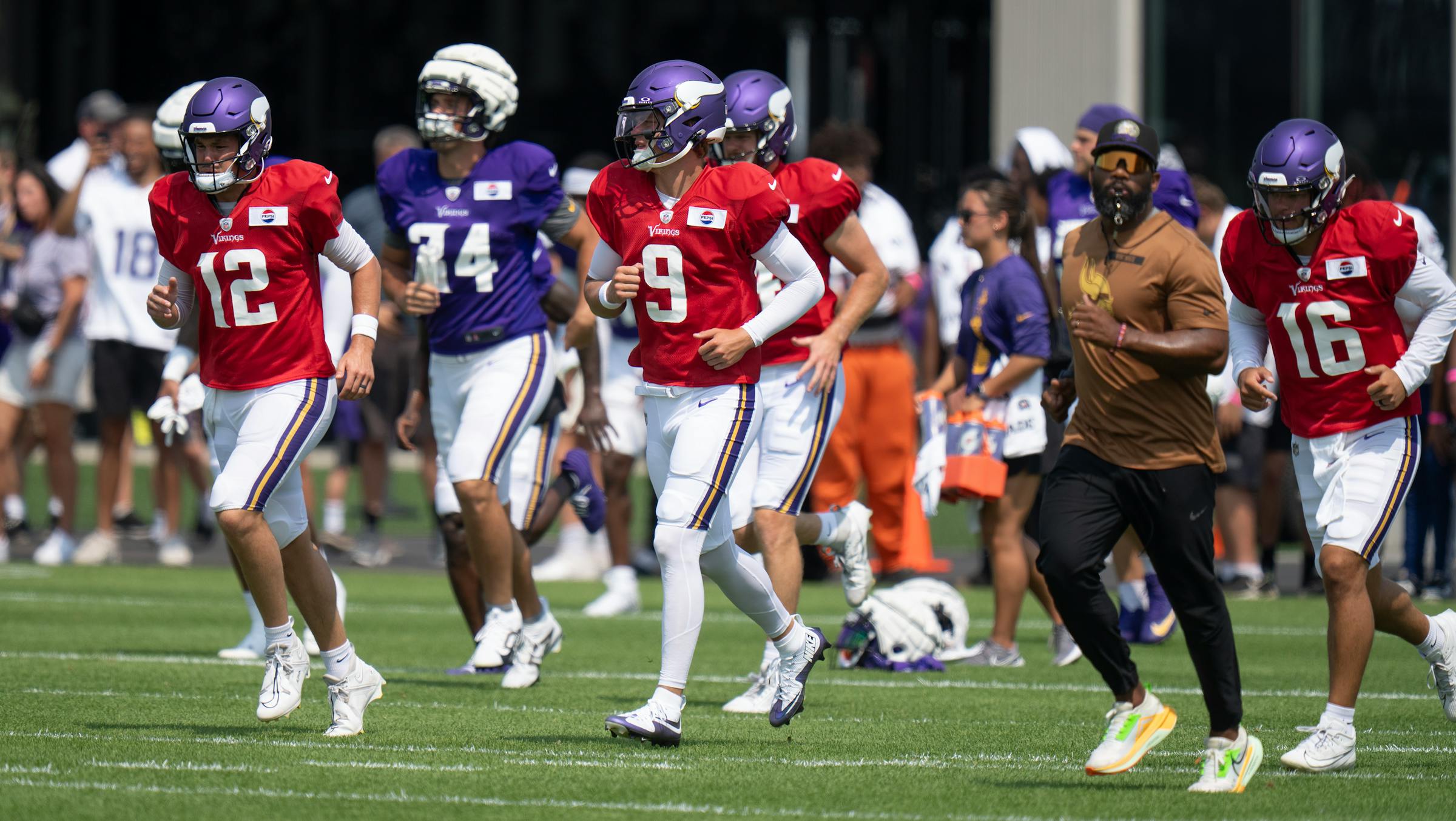 Vikings depth chart: Where is J.J. McCarthy slotted?