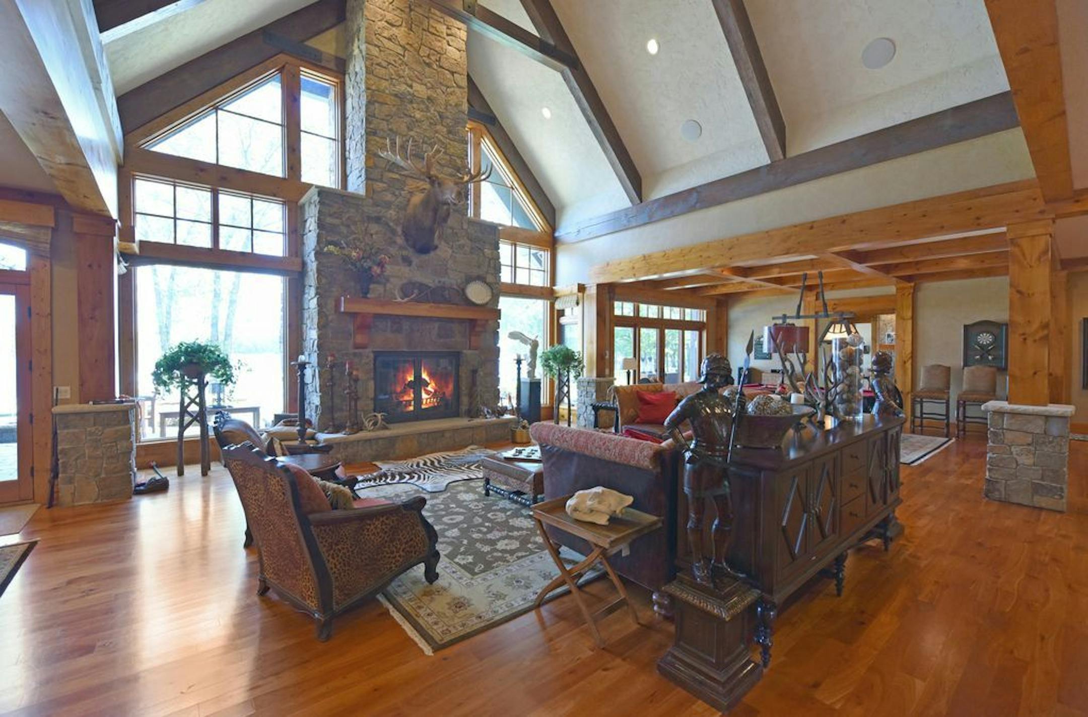 Go inside Denny Hecker's former lakeside mansion retreat, now priced at $4M