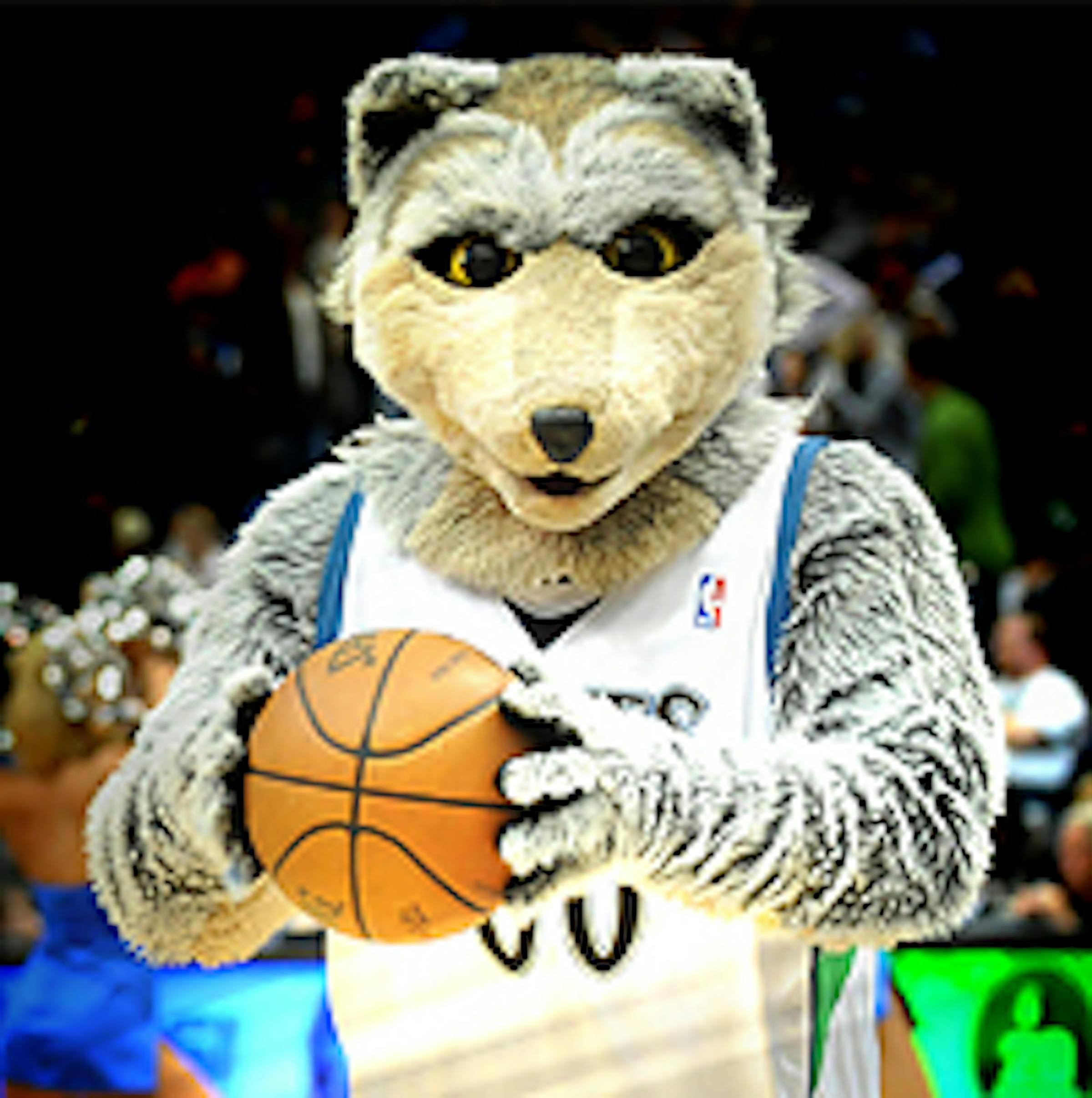 @work: Timberwolves' spirited mascot Crunch dishes on life in the NBA