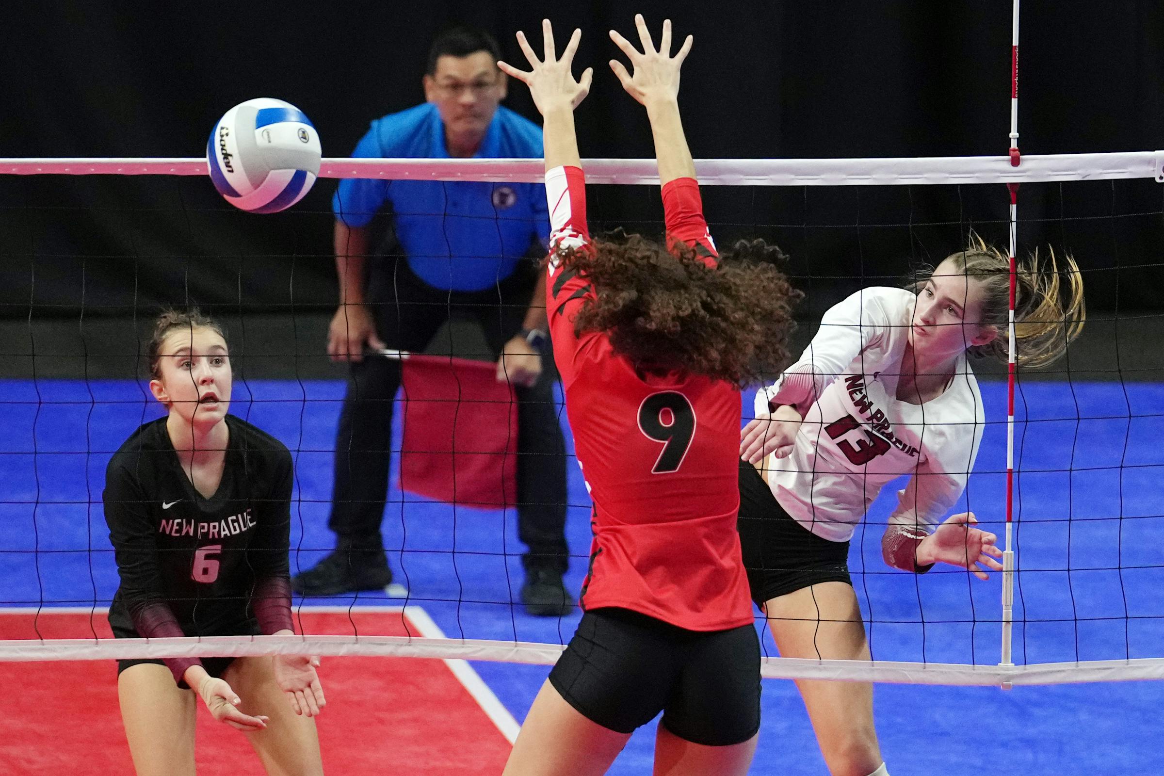 New Prague turns away Stillwater in Class 4A high school volleyball ...