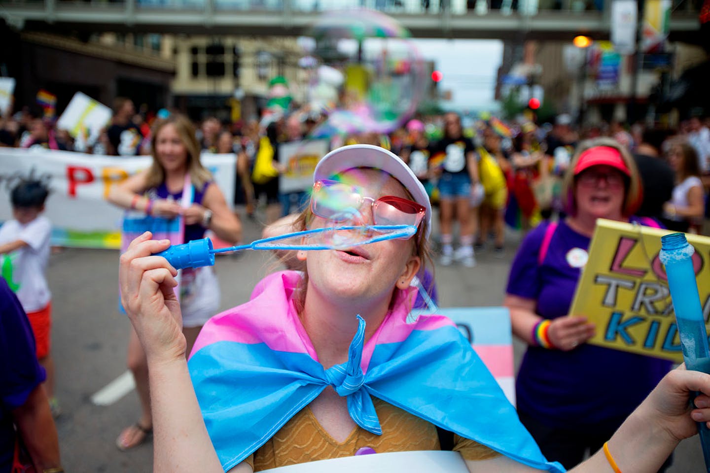 'Pride, not prejudice': Despite protest, Pride parade proceeds
