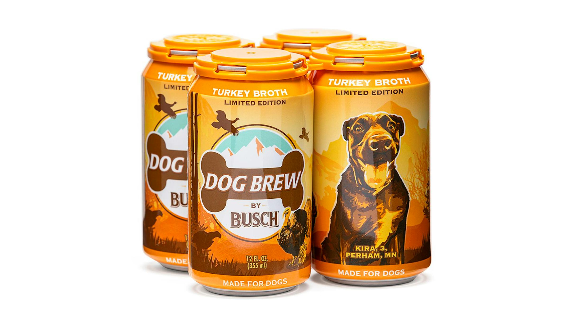 Minnesota dog wins 'bark bracket' and lands on cans of Busch's Dog Brew