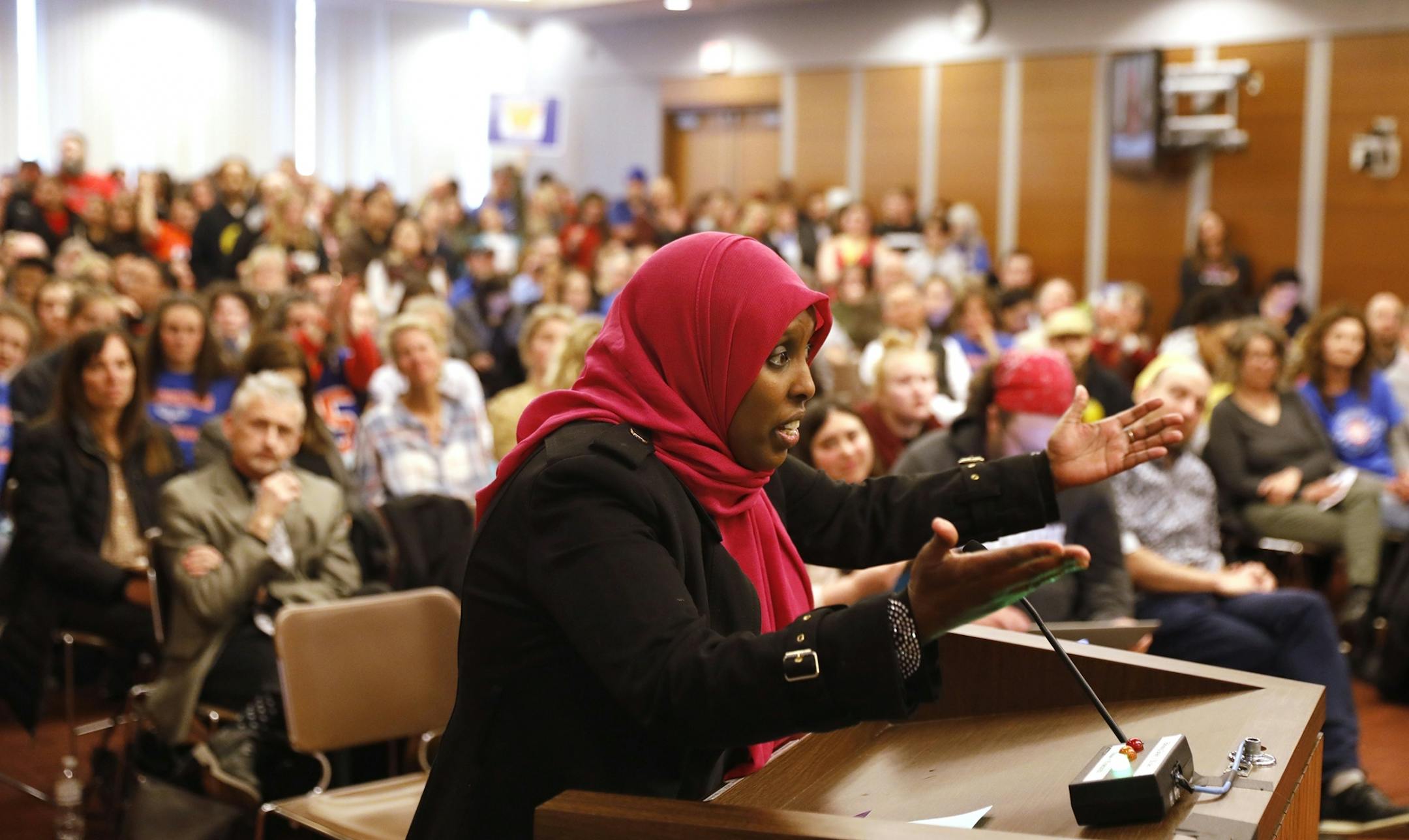 Minneapolis parents and students protest school budget cuts