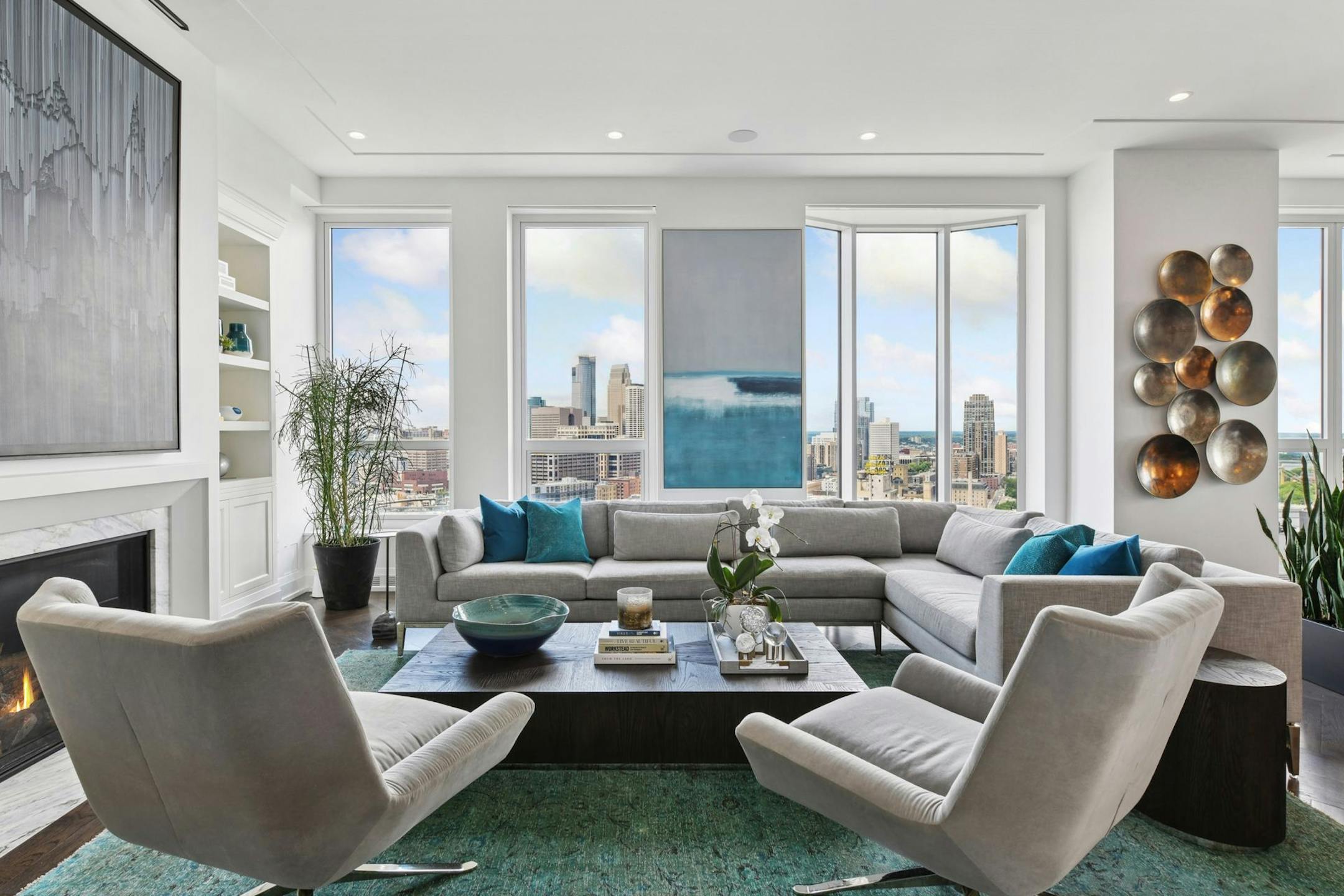 $3.7M downtown Minneapolis condo offers luxe amenities, riverfront views