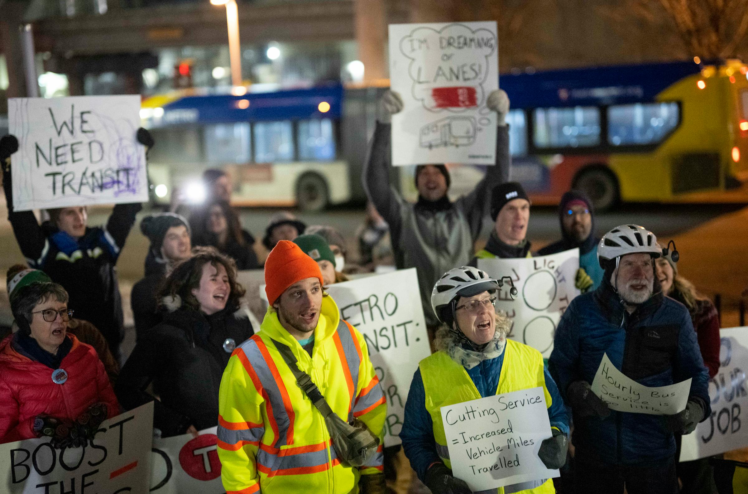 New bus-rapid transit D Line opens, even as Metro Transit cuts service ...