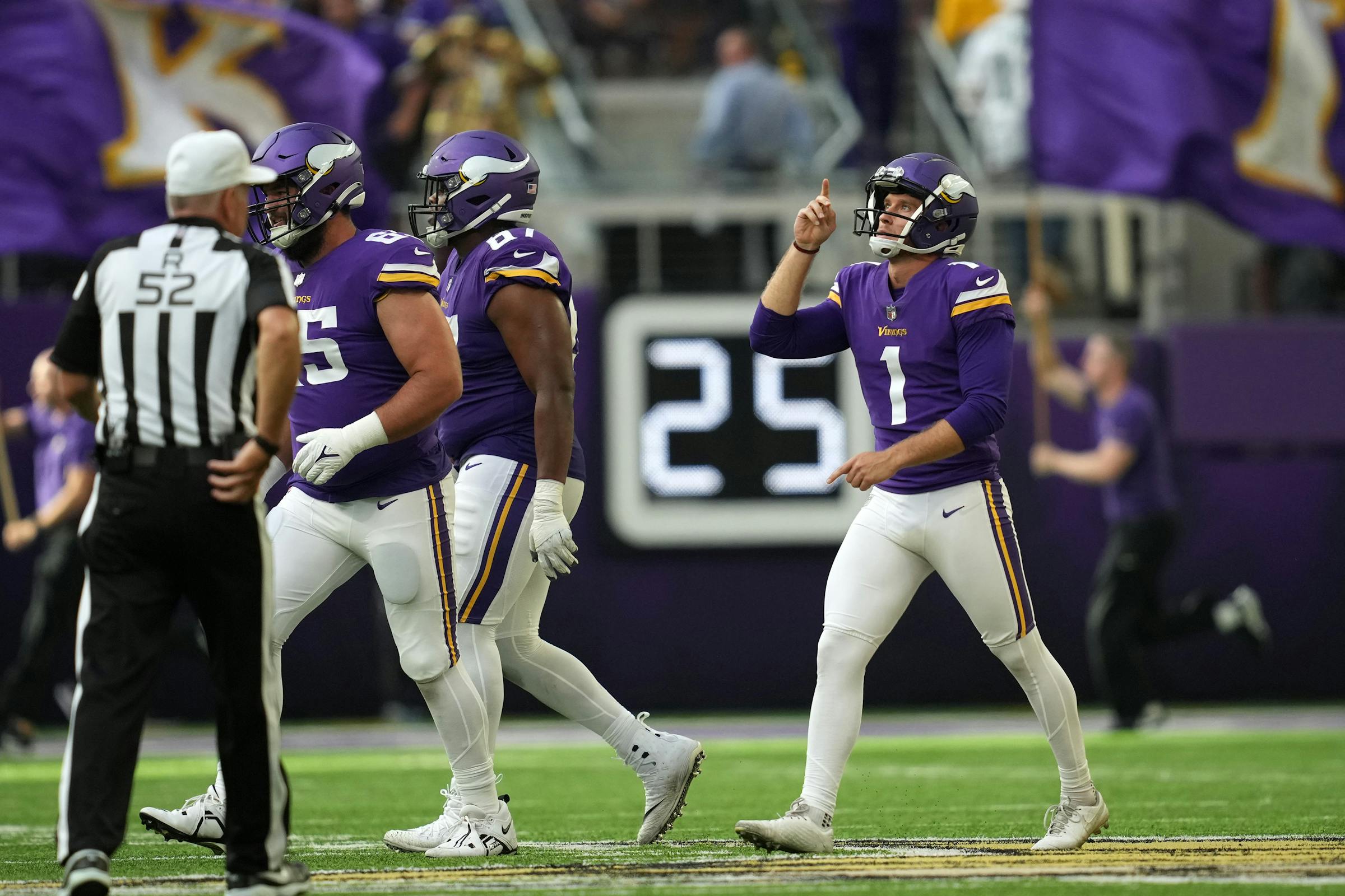 Vikings kicker Greg Joseph named NFC special teams player of the week ...