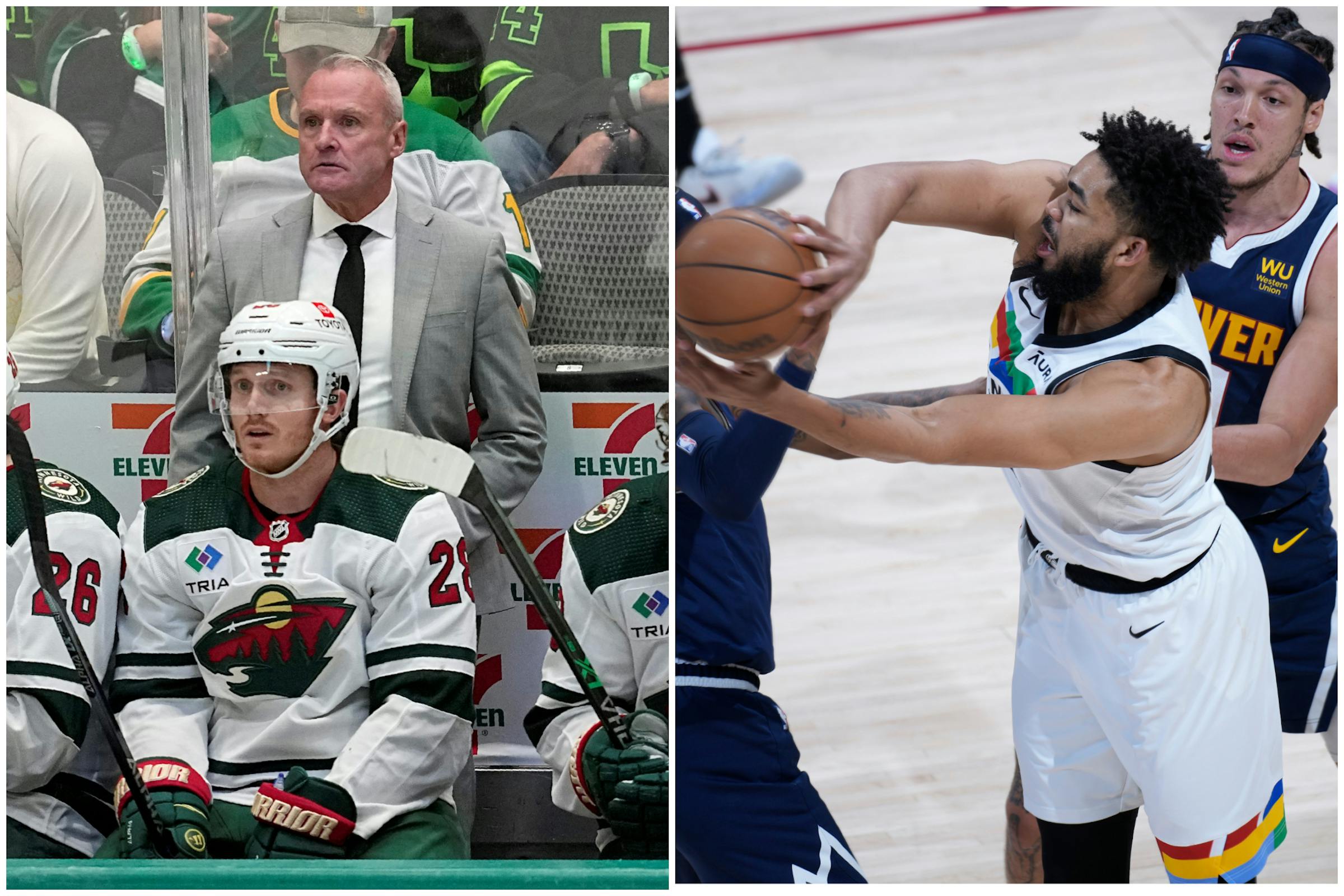 Wild and Timberwolves losses feature failures by Dean Evason, Karl ...