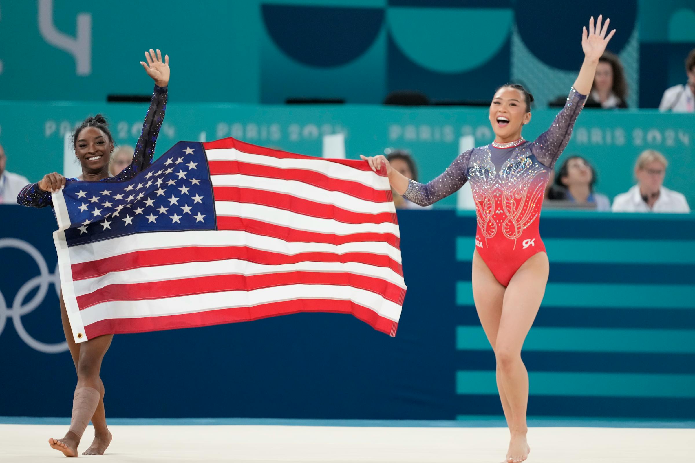 Suni Lee bursts to a bronze medal in Olympic women’s gymnastics all ...