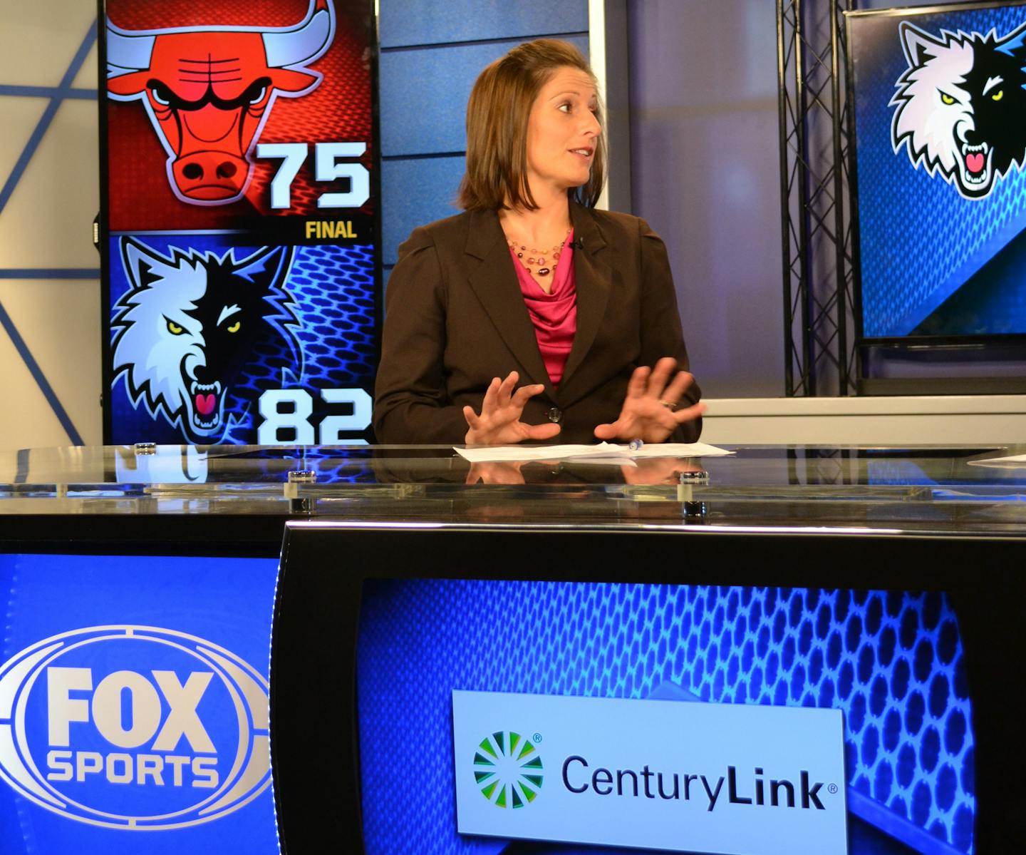 Marney Gellner filling in for Dave Benz as Wolves play-by-play voice ...