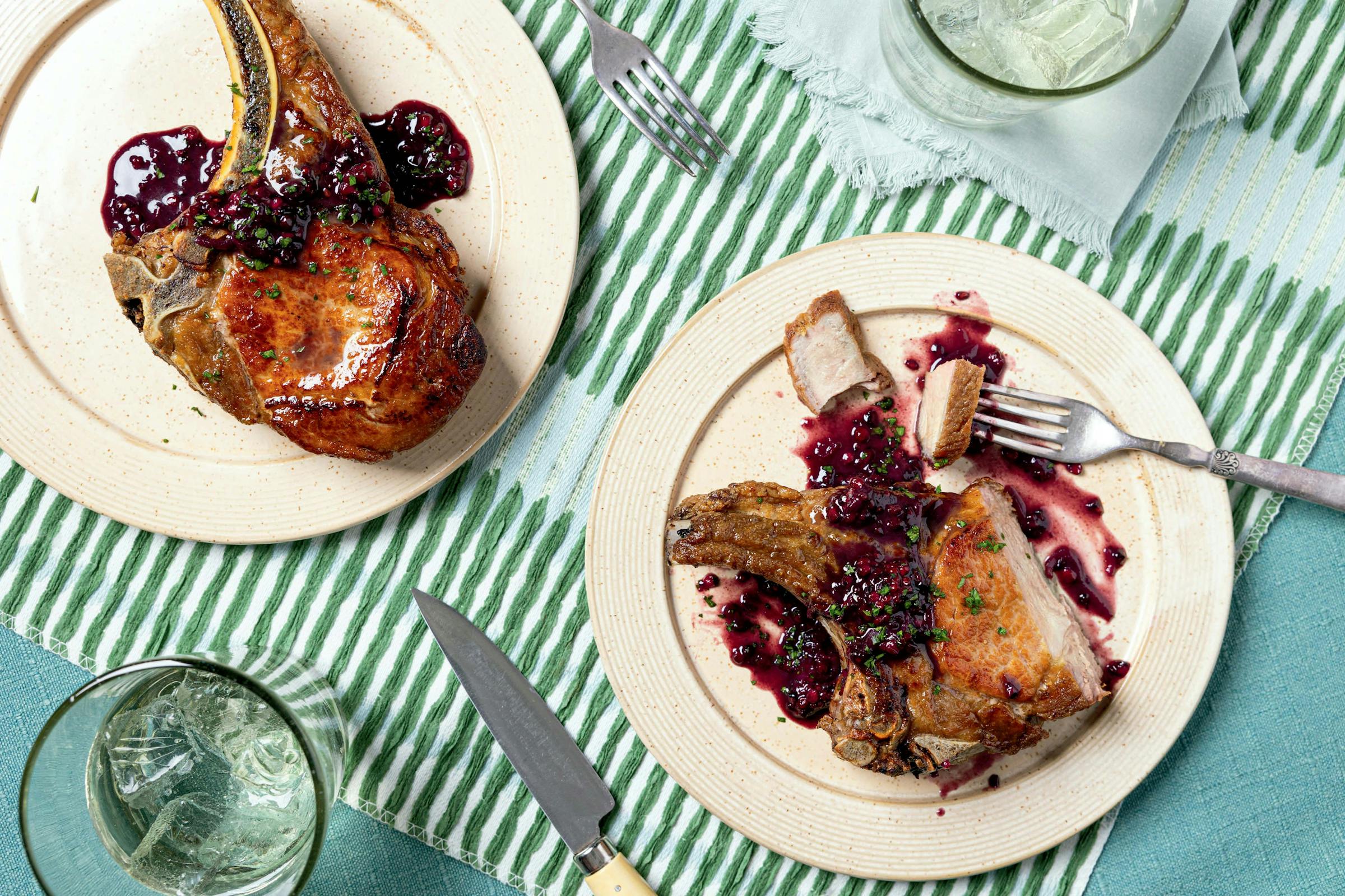 This affordable pork chop recipe looks and tastes high-end