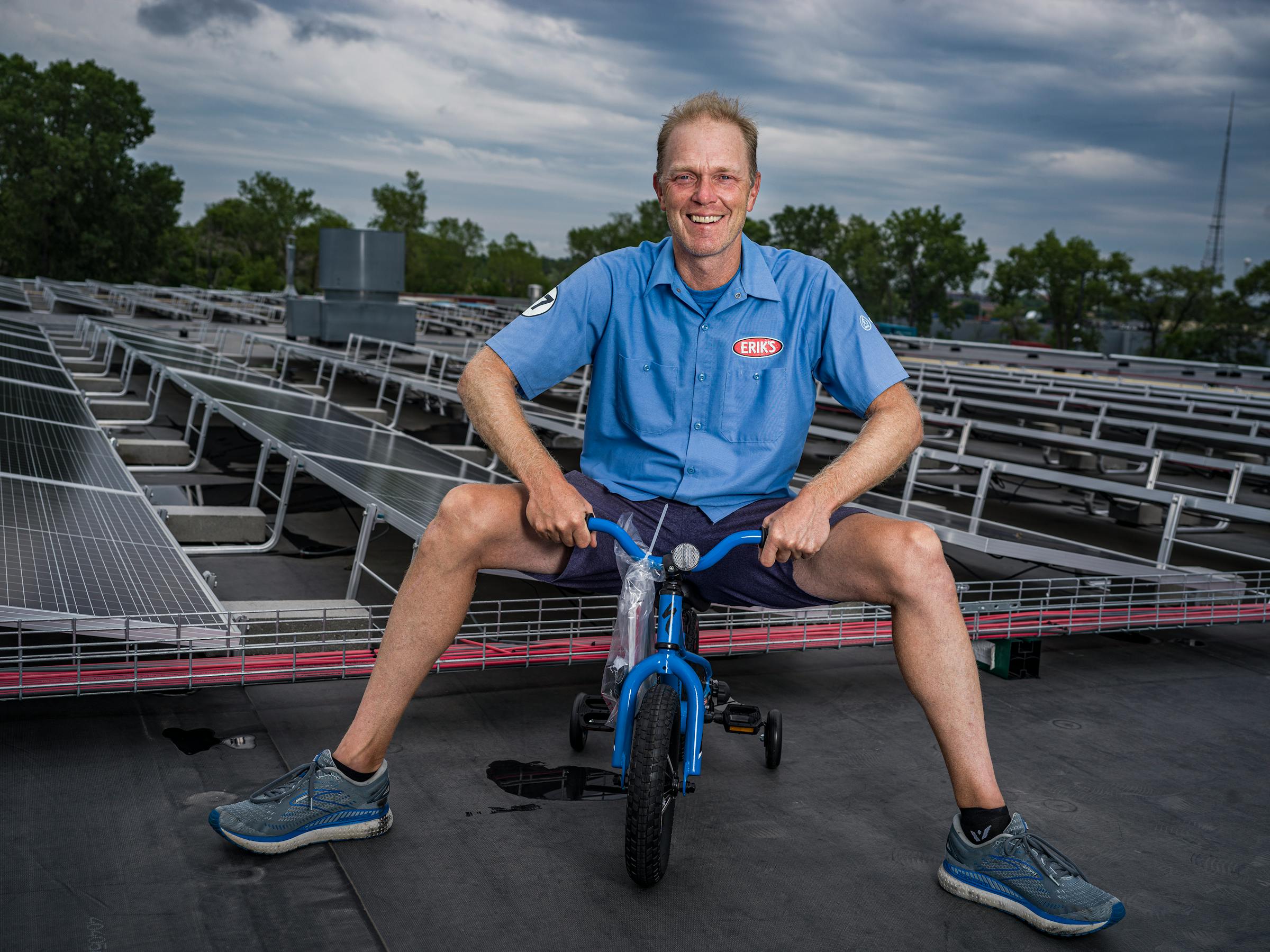 Erik's Bikes pedals for records from expanded, solar-powered HQ