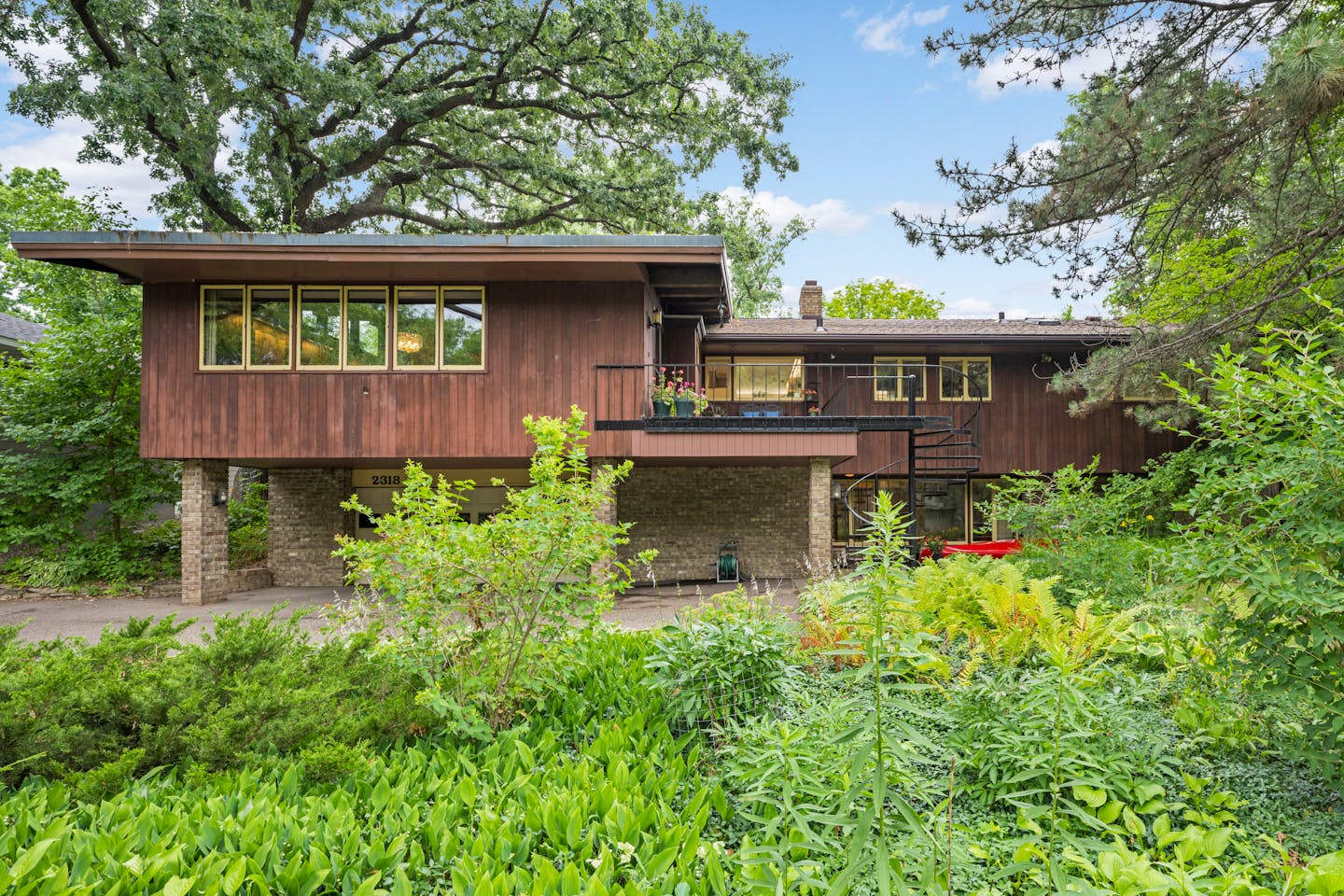 Midcentury modern home designed by one of Minnesota's first female ...