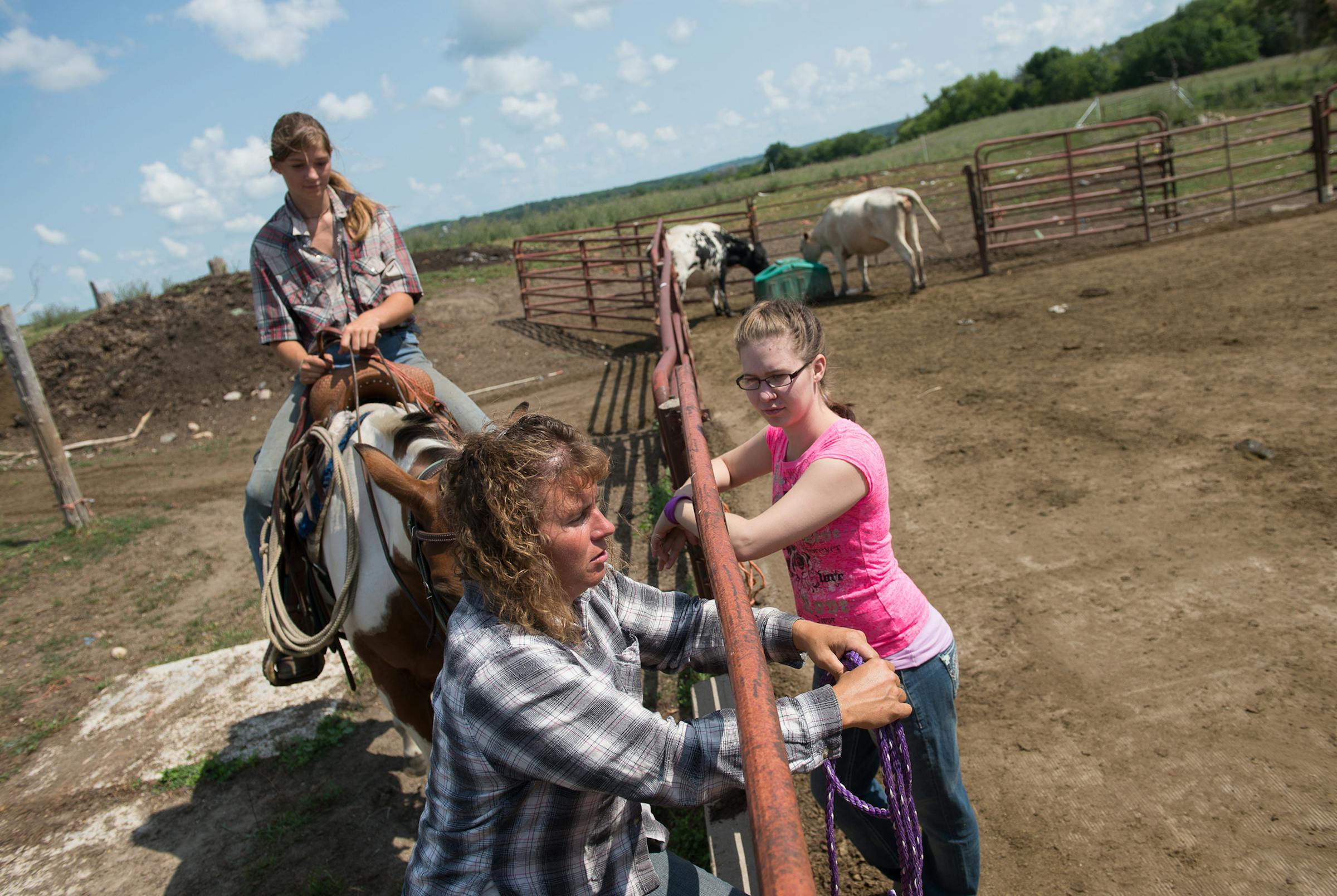 Woman rancher raises grass-fed beef, along with her hopes