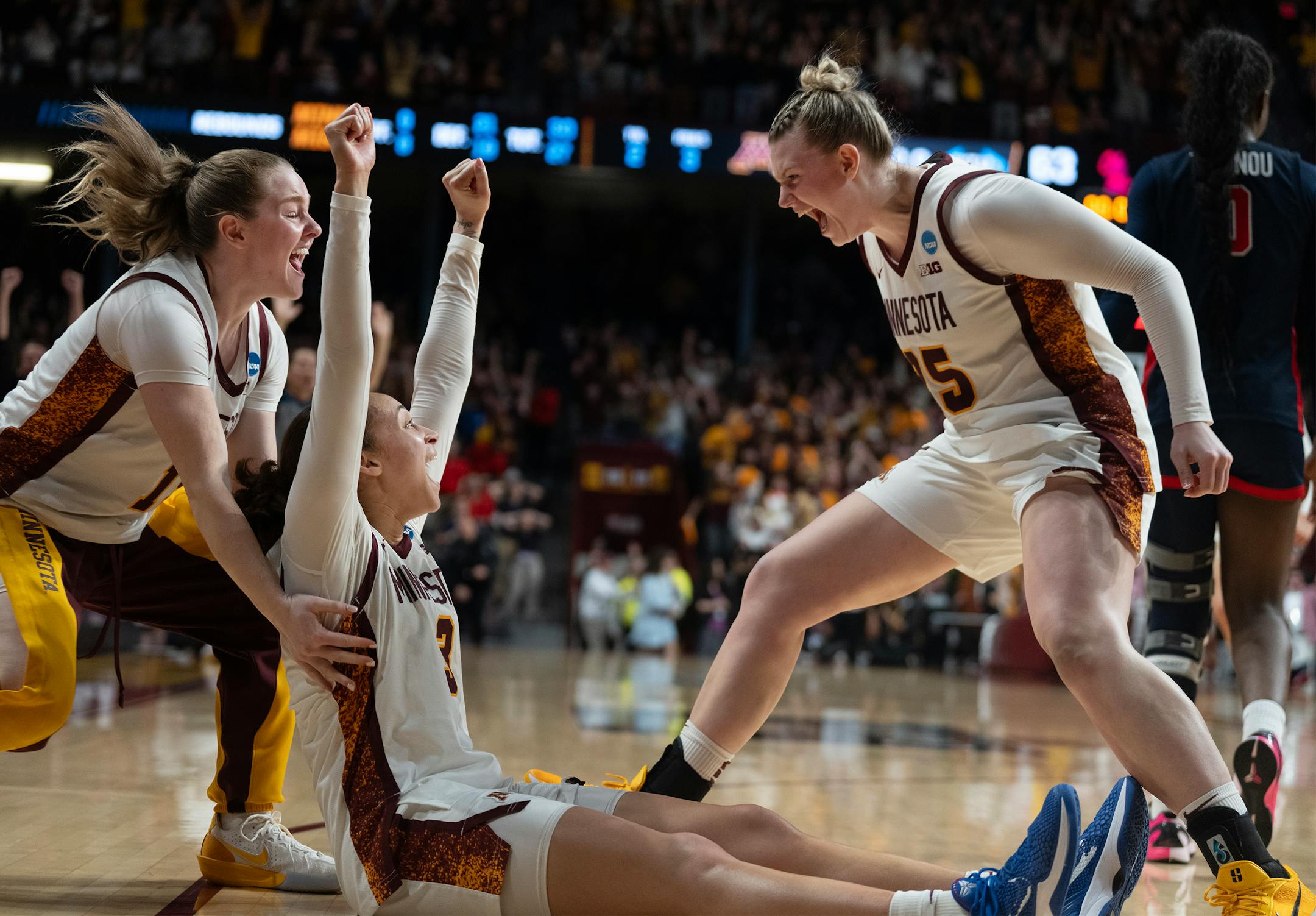 Gophers women's basketball beats Ole Miss in NCAA tournament