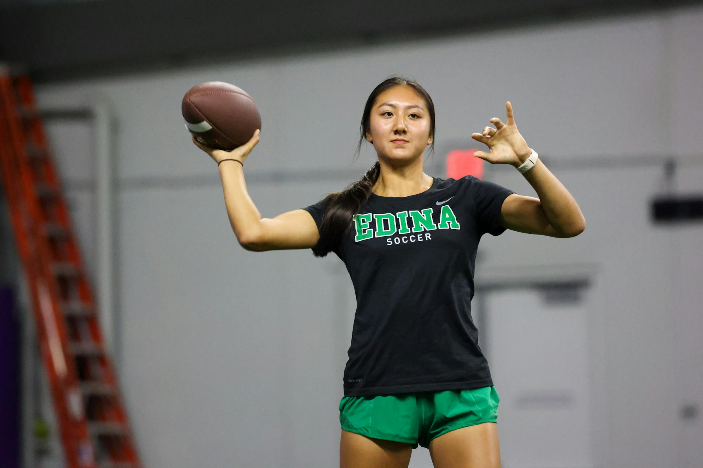 Edina girls flag football team heads to NFL Championships