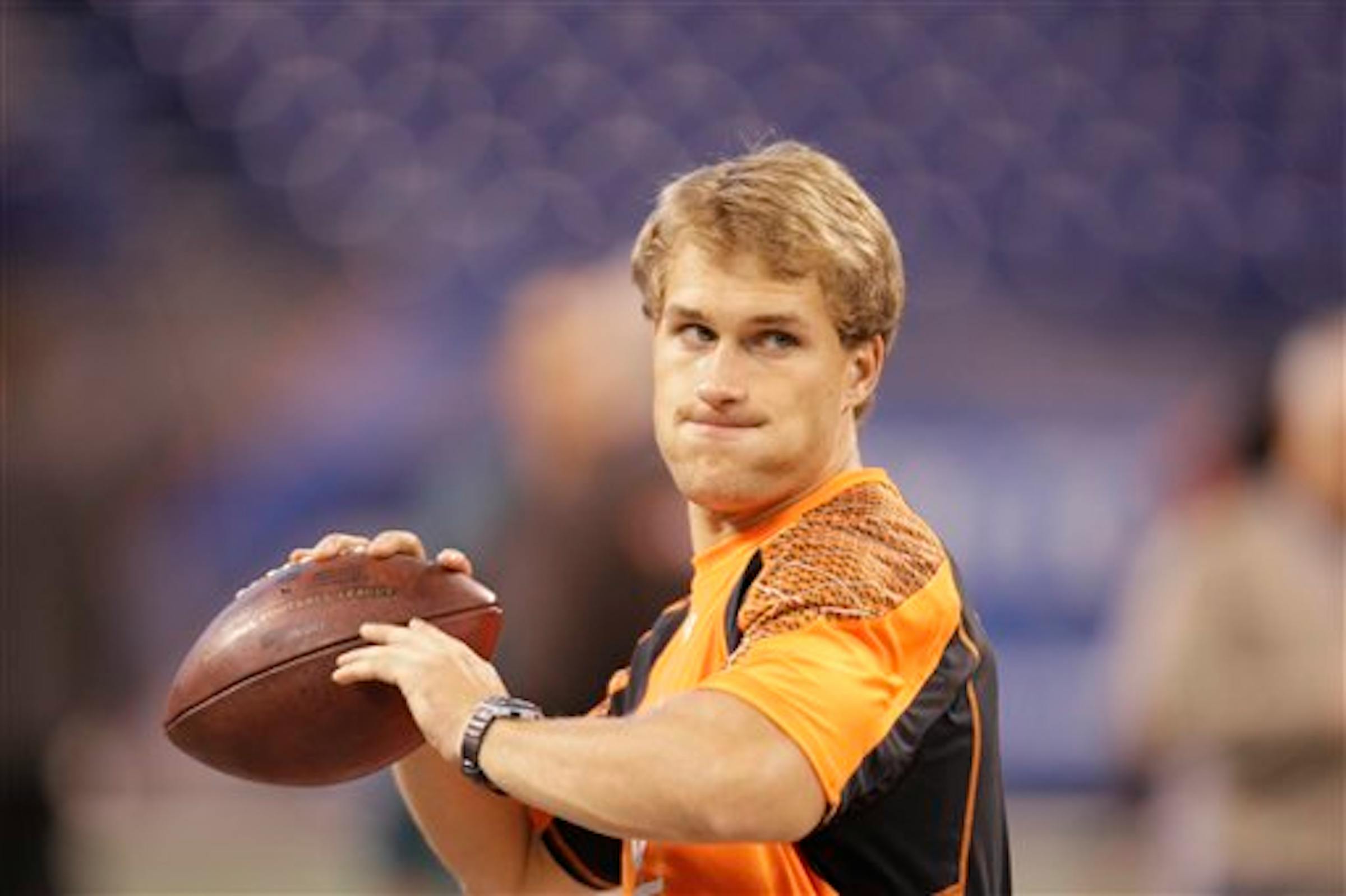 NFL scouting combine: How to watch? When are the QBs throwing?