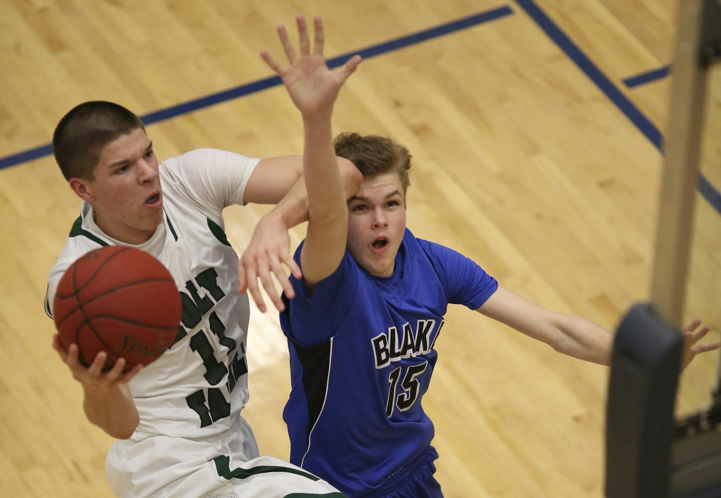 Blake makes first state boys' basketball tournament
