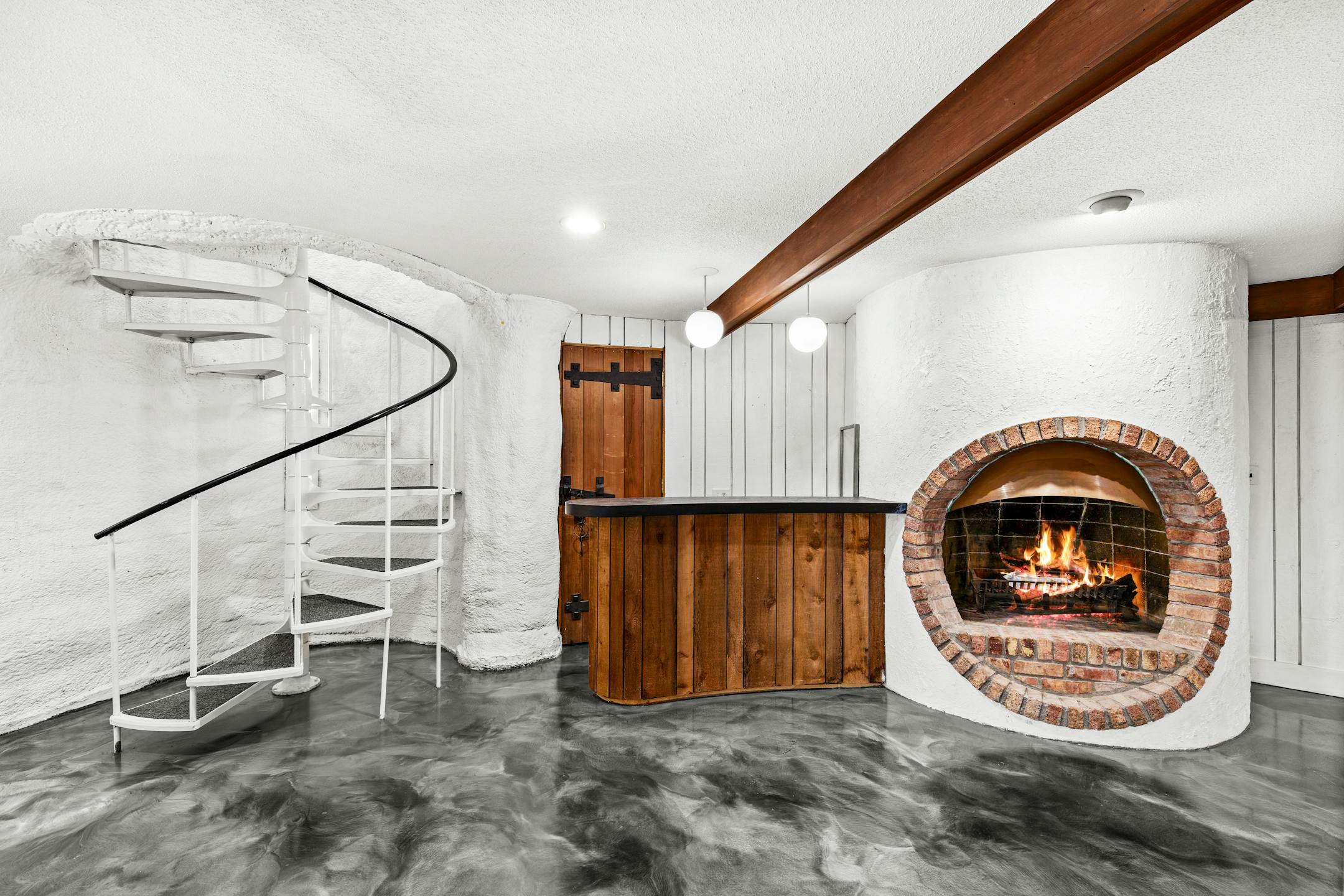 Inside Duluth’s polyurethane foam dome ‘House of the Future’
