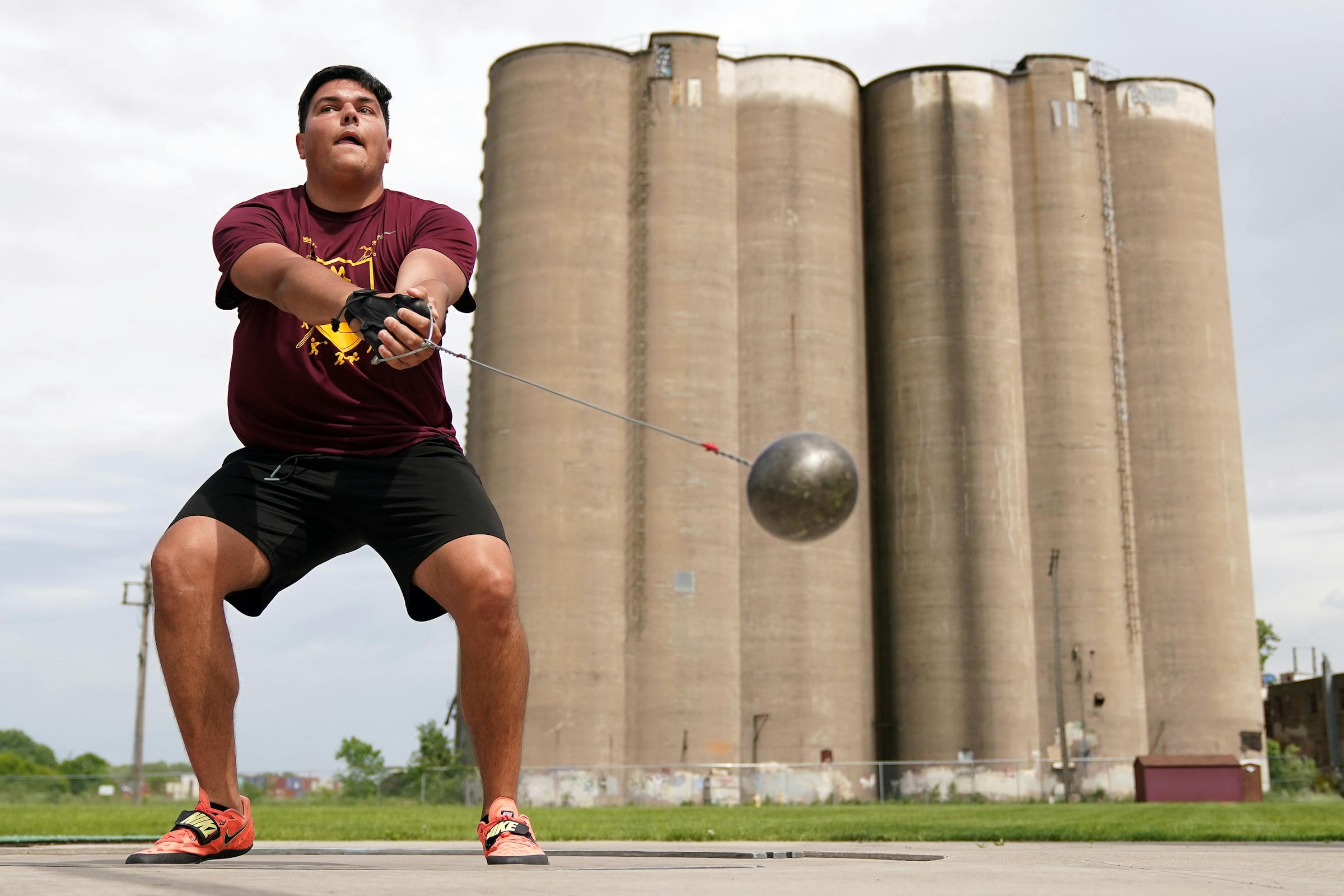 Gopher Kostas Zaltos wins hammer throw for third straight year