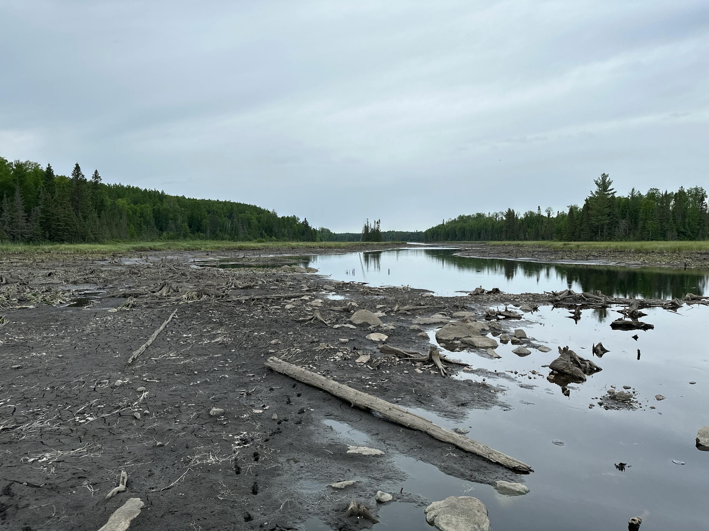 Sullivan Lake in Lake County has disappeared after a century-old dam ...