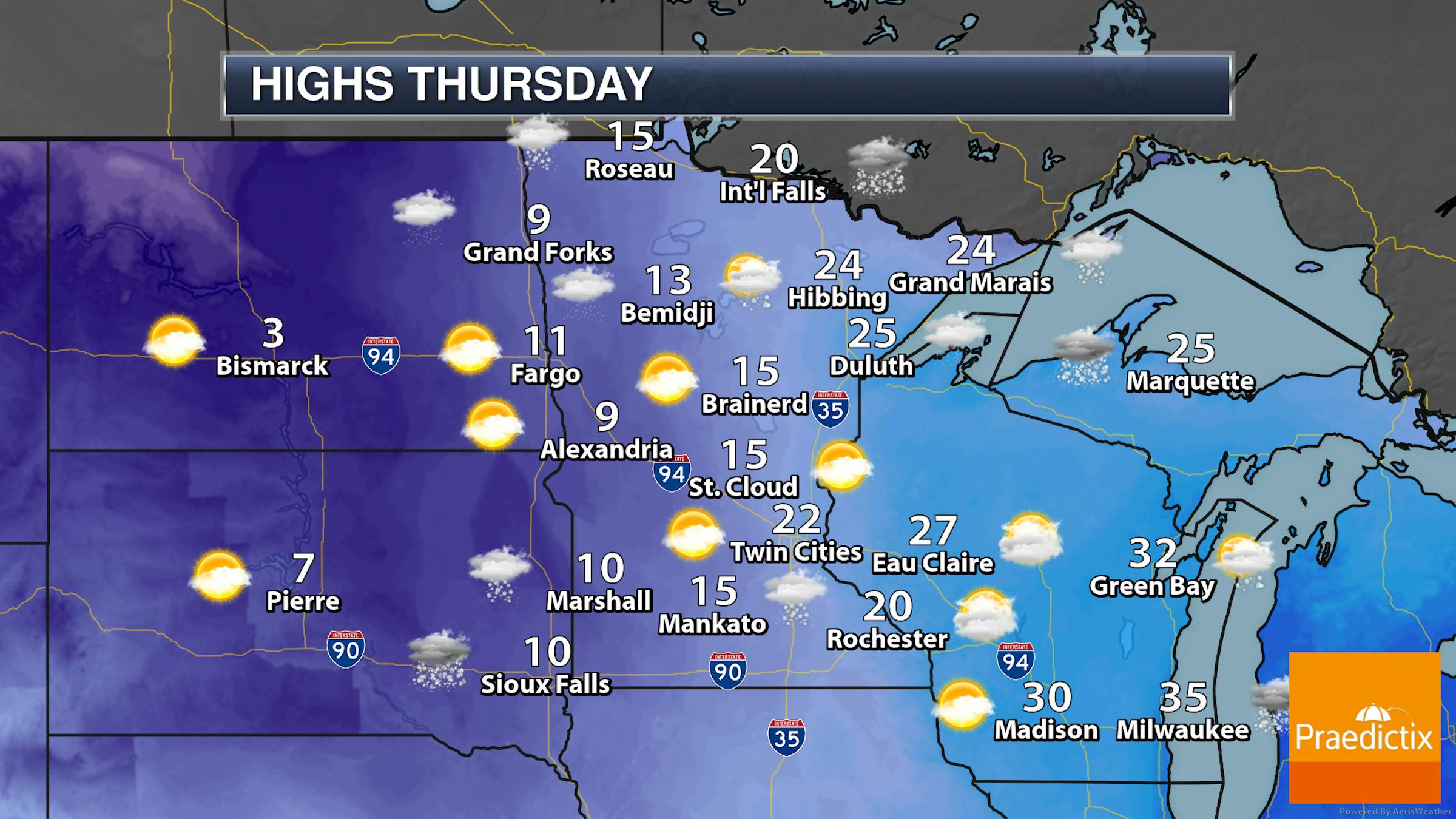 A Peek Or Two Of Sun Thursday? Watching Snow Thursday Night Through Friday