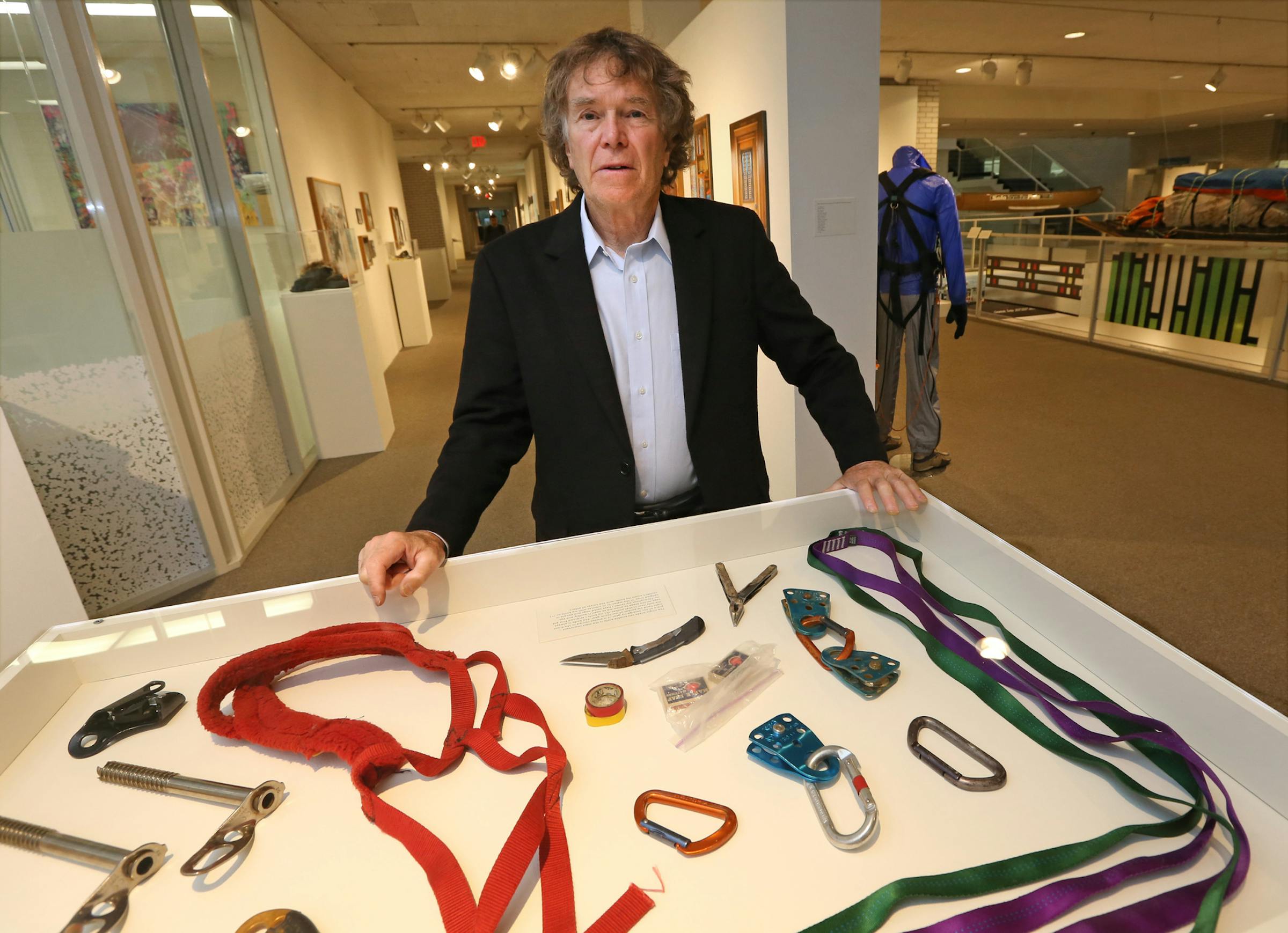 Will Steger's design for living, on display at MCAD