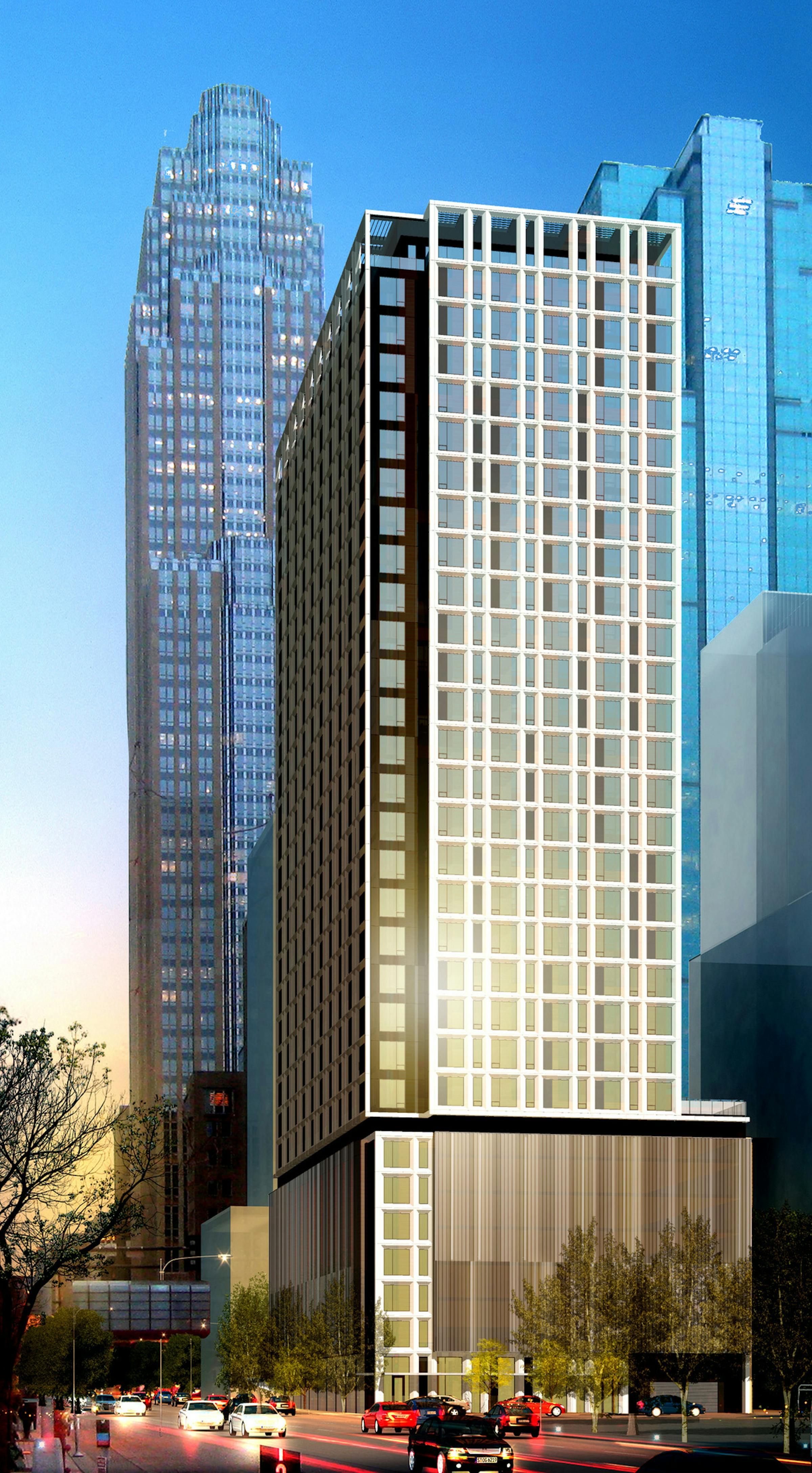 Rendering released for Mortenson tower