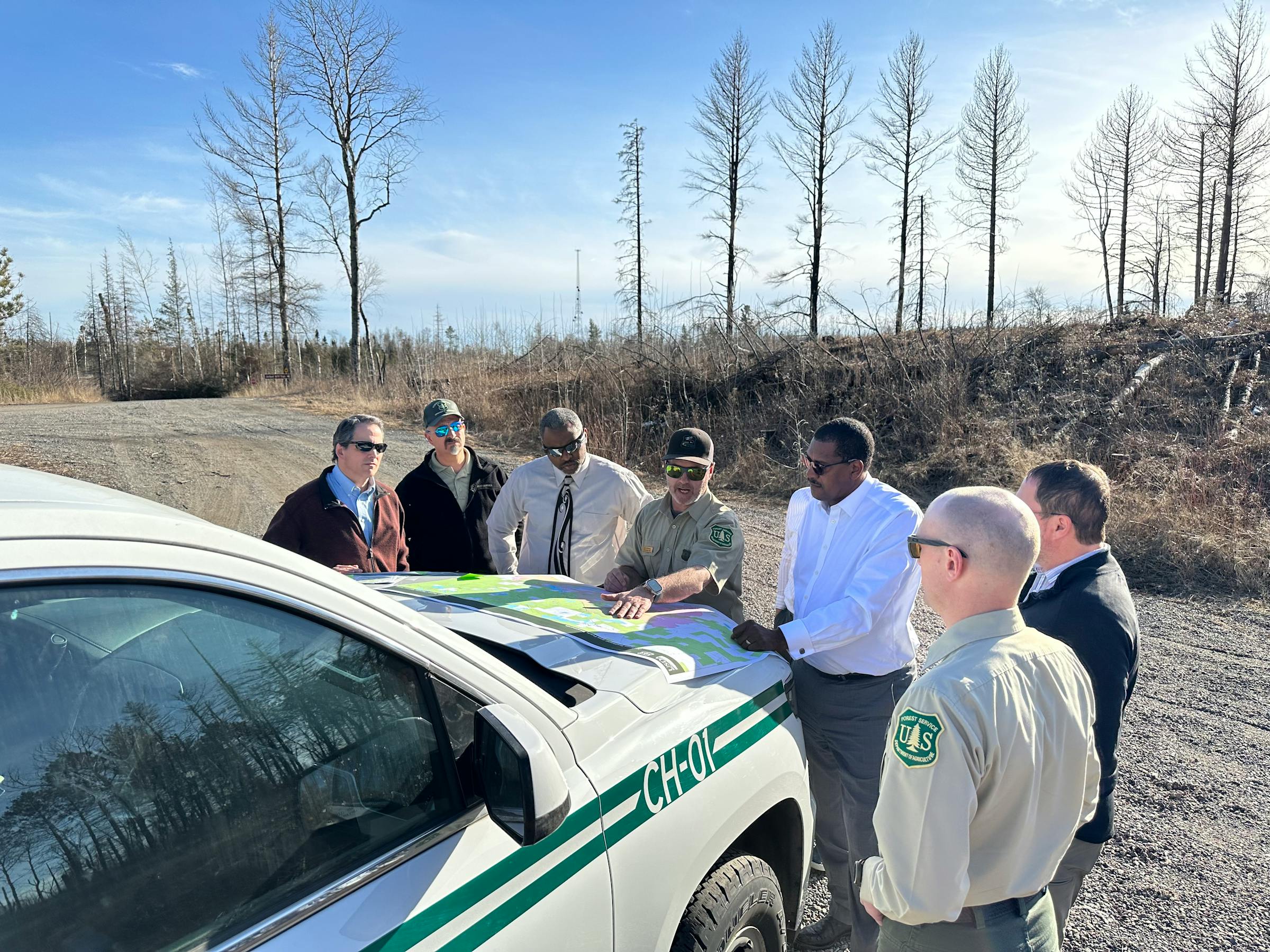 Lack of snow intensifies wildfire risk in Superior National Forest