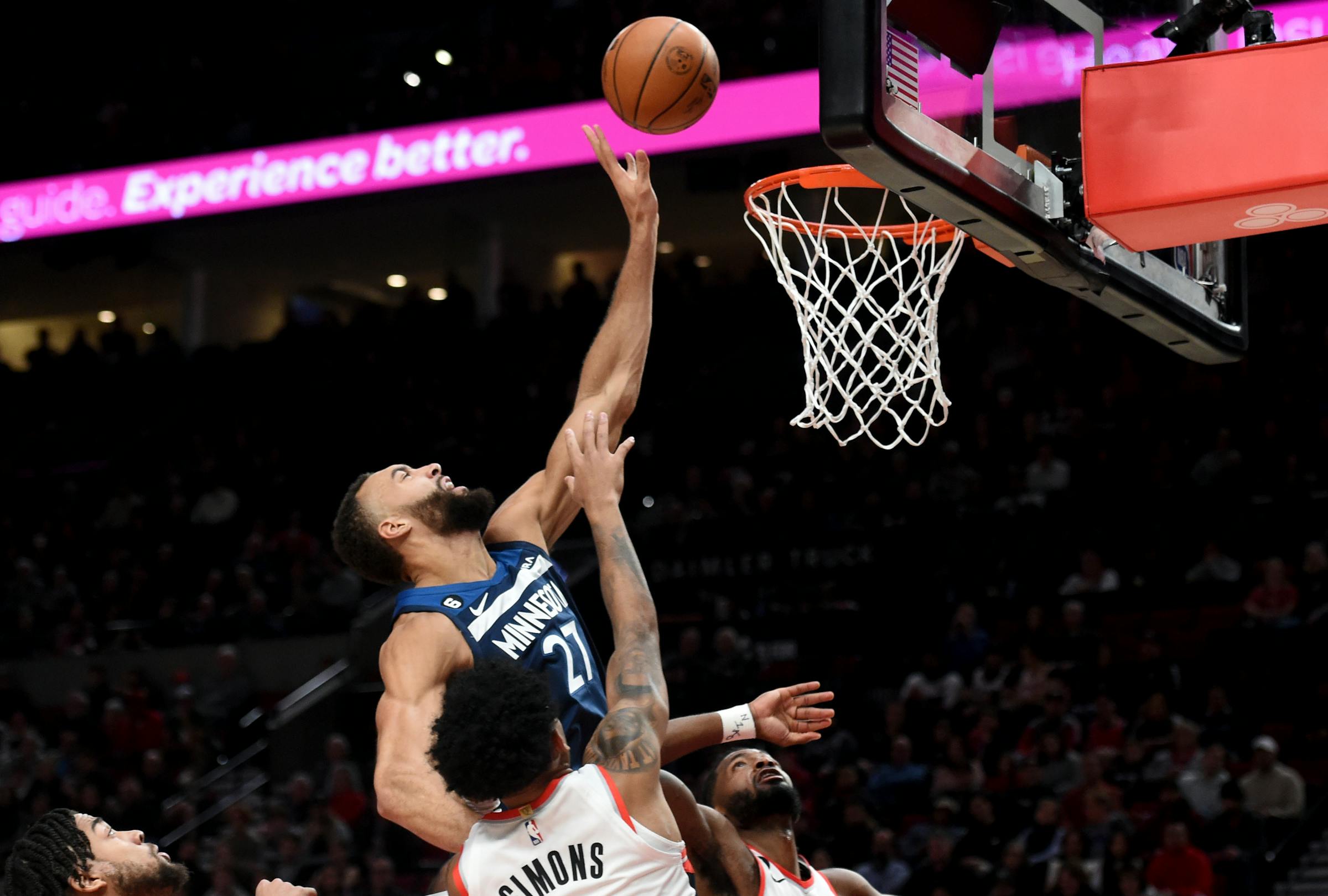 Monday's Wolves-Portland game recap